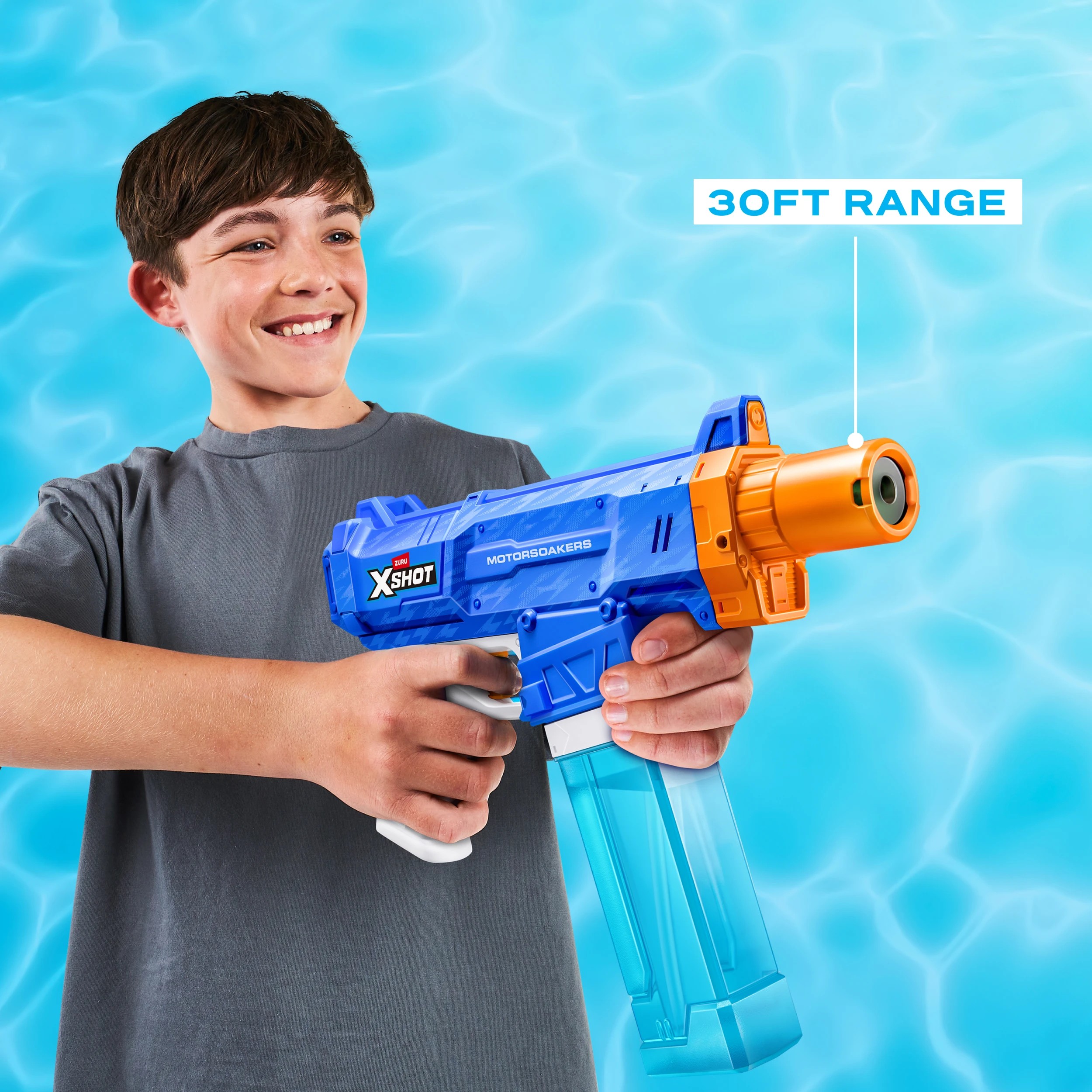 Zuru X-Shot Water Turbo Stream Motor Soaker - Kmart