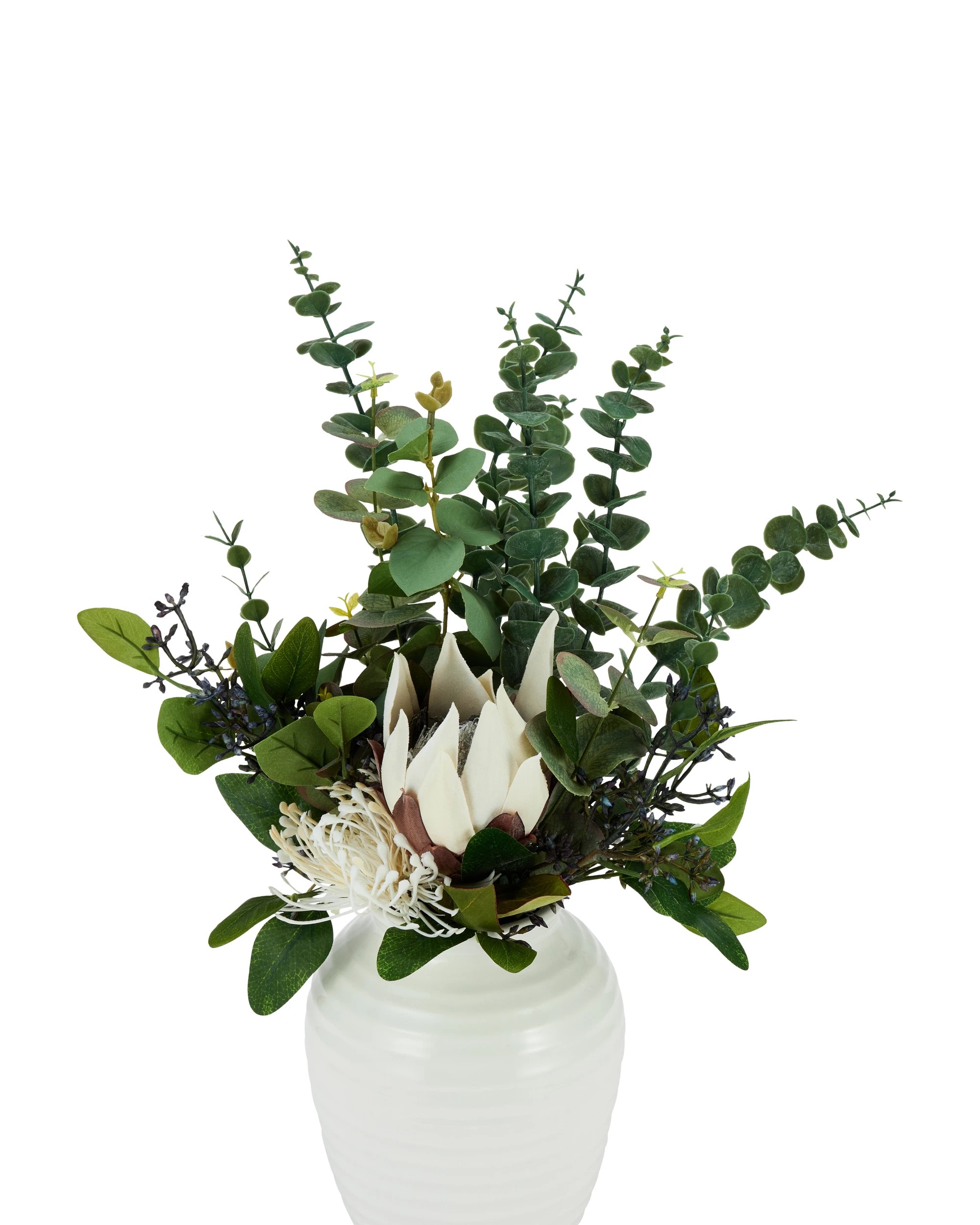 Artificial Protea in Vase - Kmart NZ
