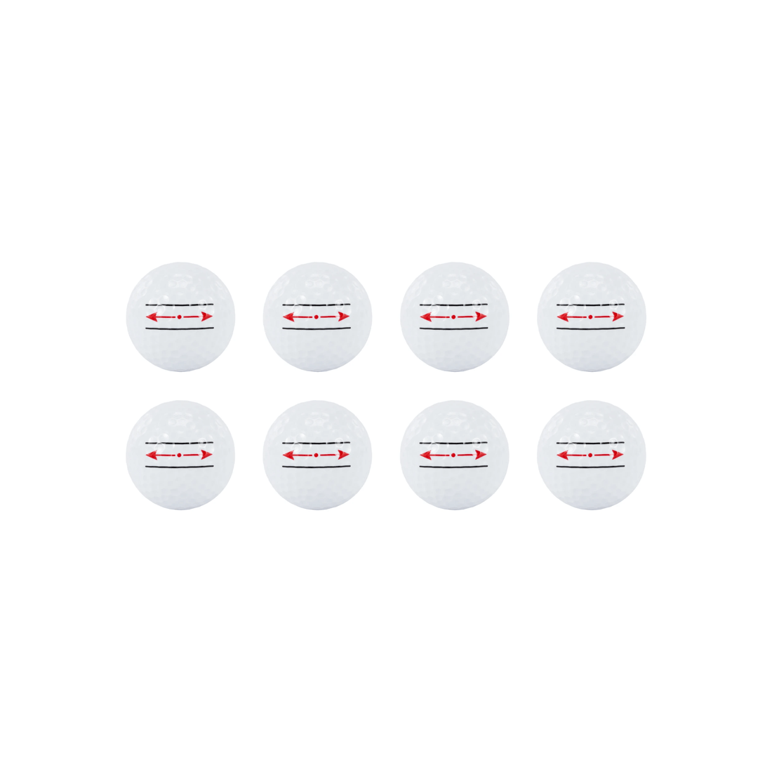 8 Pack Golf Balls - Kmart