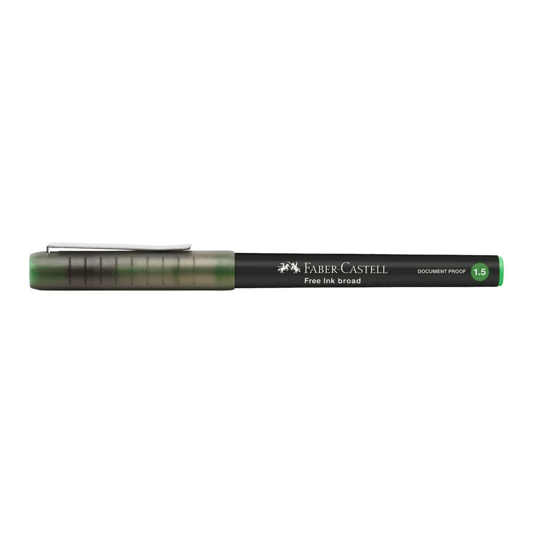 Faber Castell Free Ink Rollerball Pen 1.5 mm Light Green - Kmart
