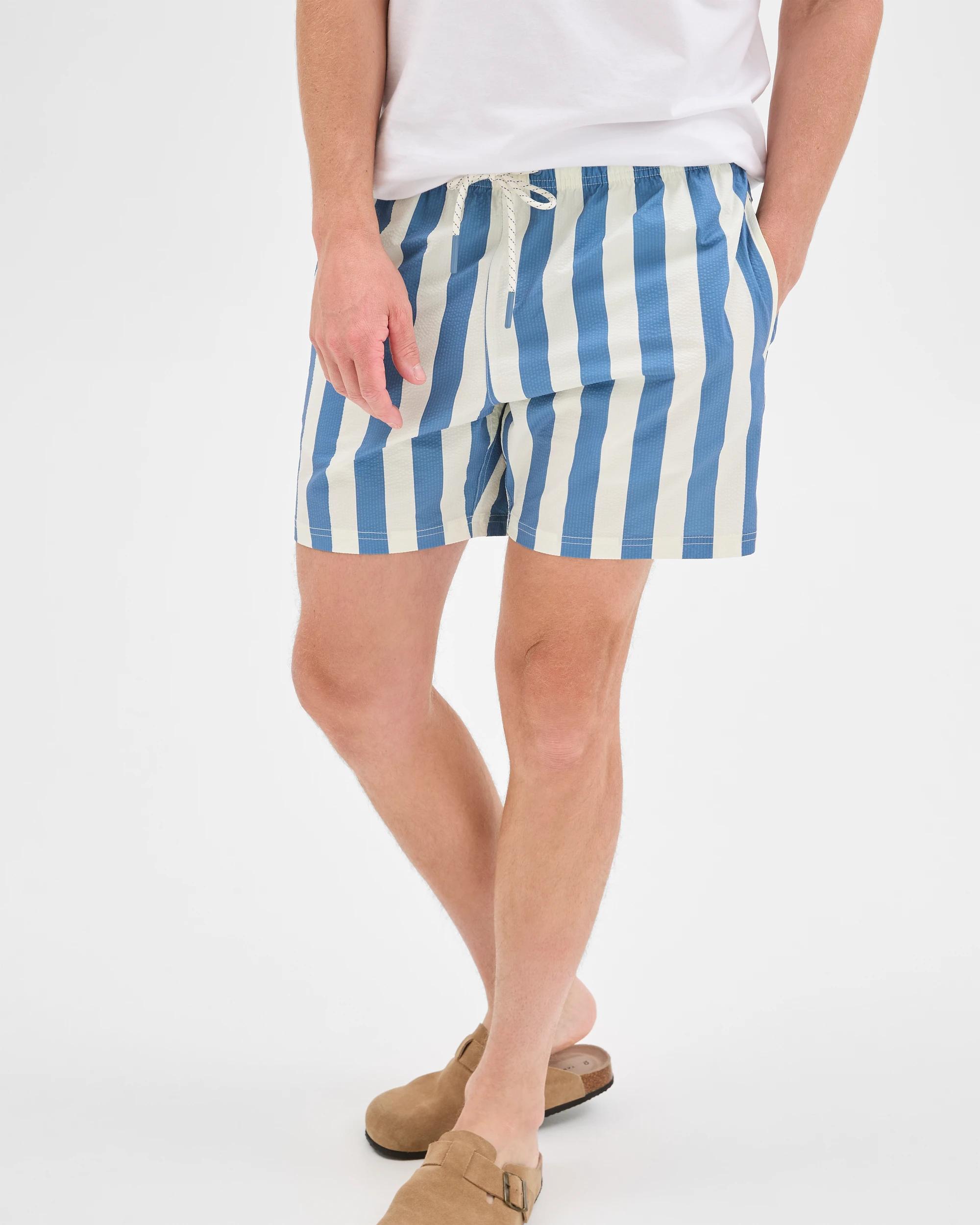 Target Man Volley Seersucker Swim Boardshorts - Kmart