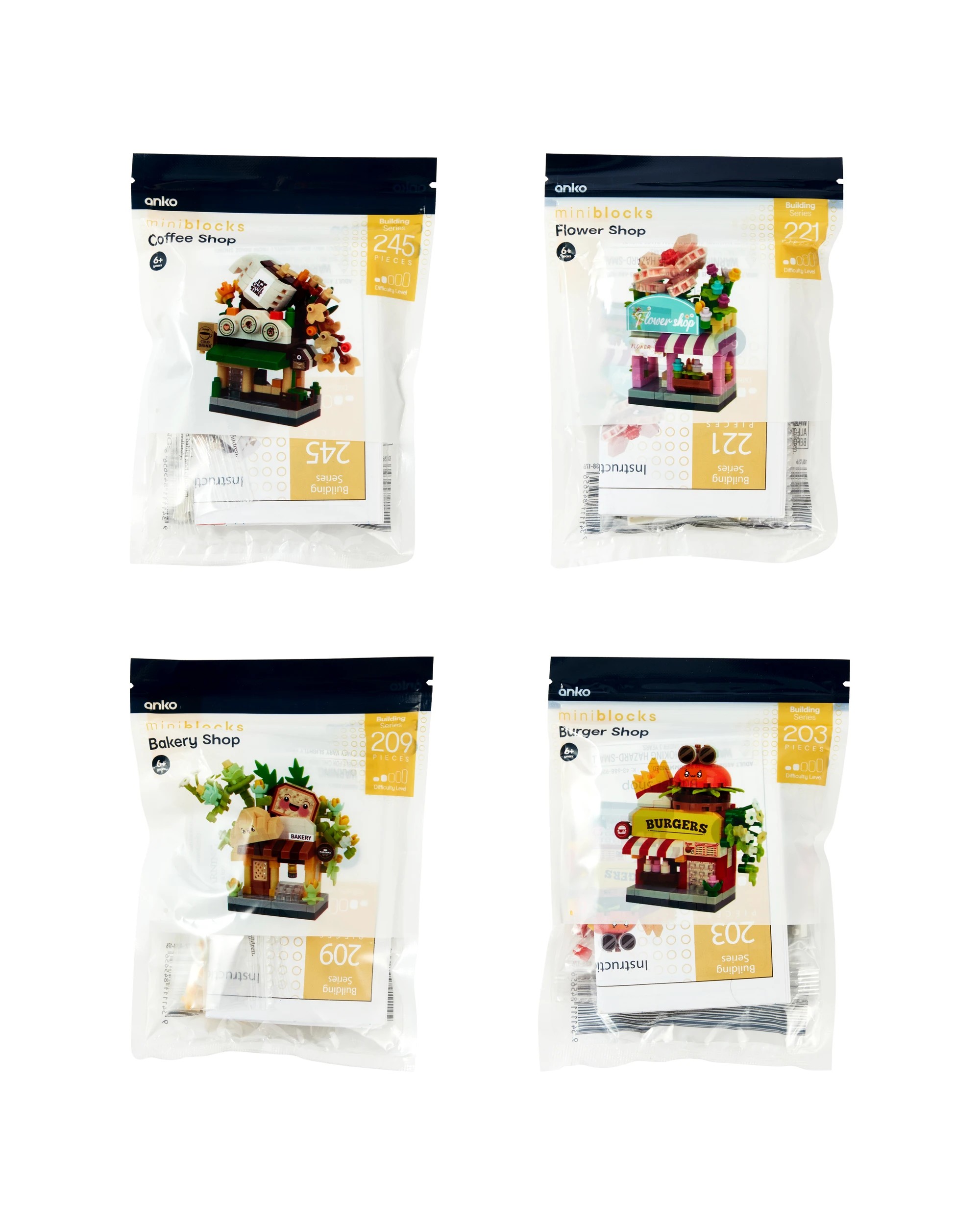 Mini Blocks Building Series: Mini Shop - Assorted - Kmart