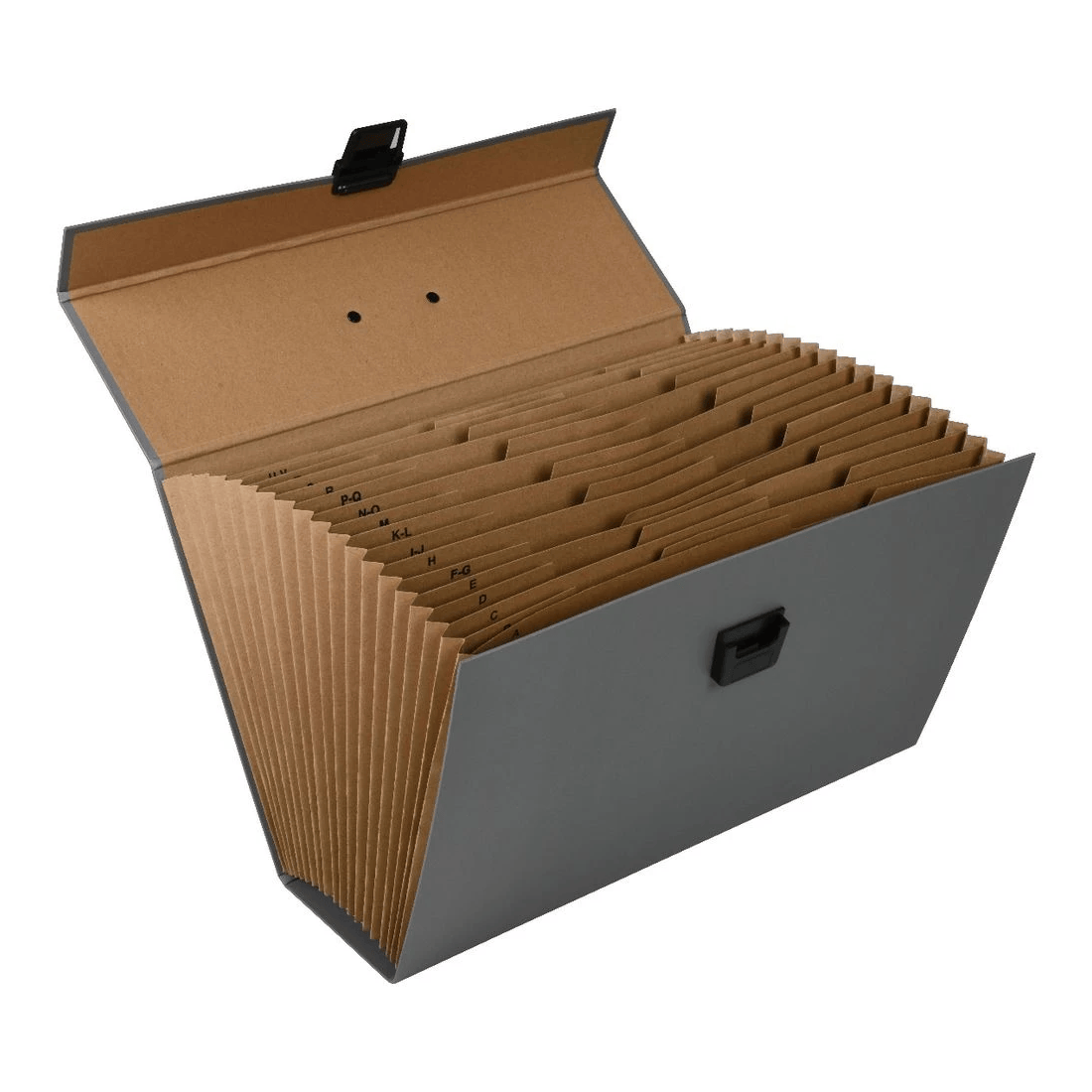 Keji Expanding Carry File Grey - Kmart