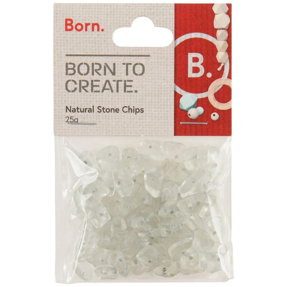 Born Stone Chips 25g Moonstone - Kmart
