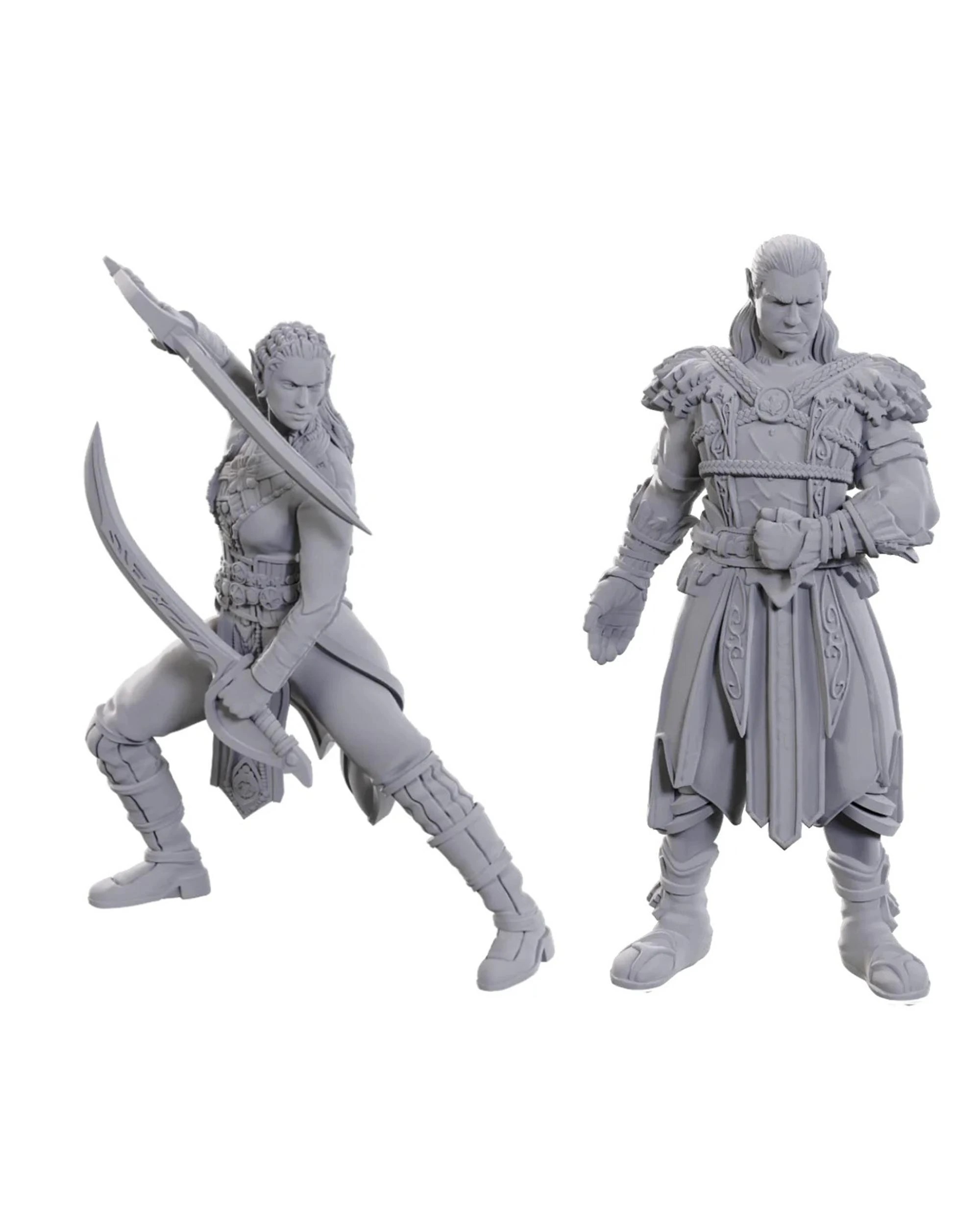 Dungeons and Dragons: Nolzur's Marvelous Miniatures Jaheira and Halsin ...