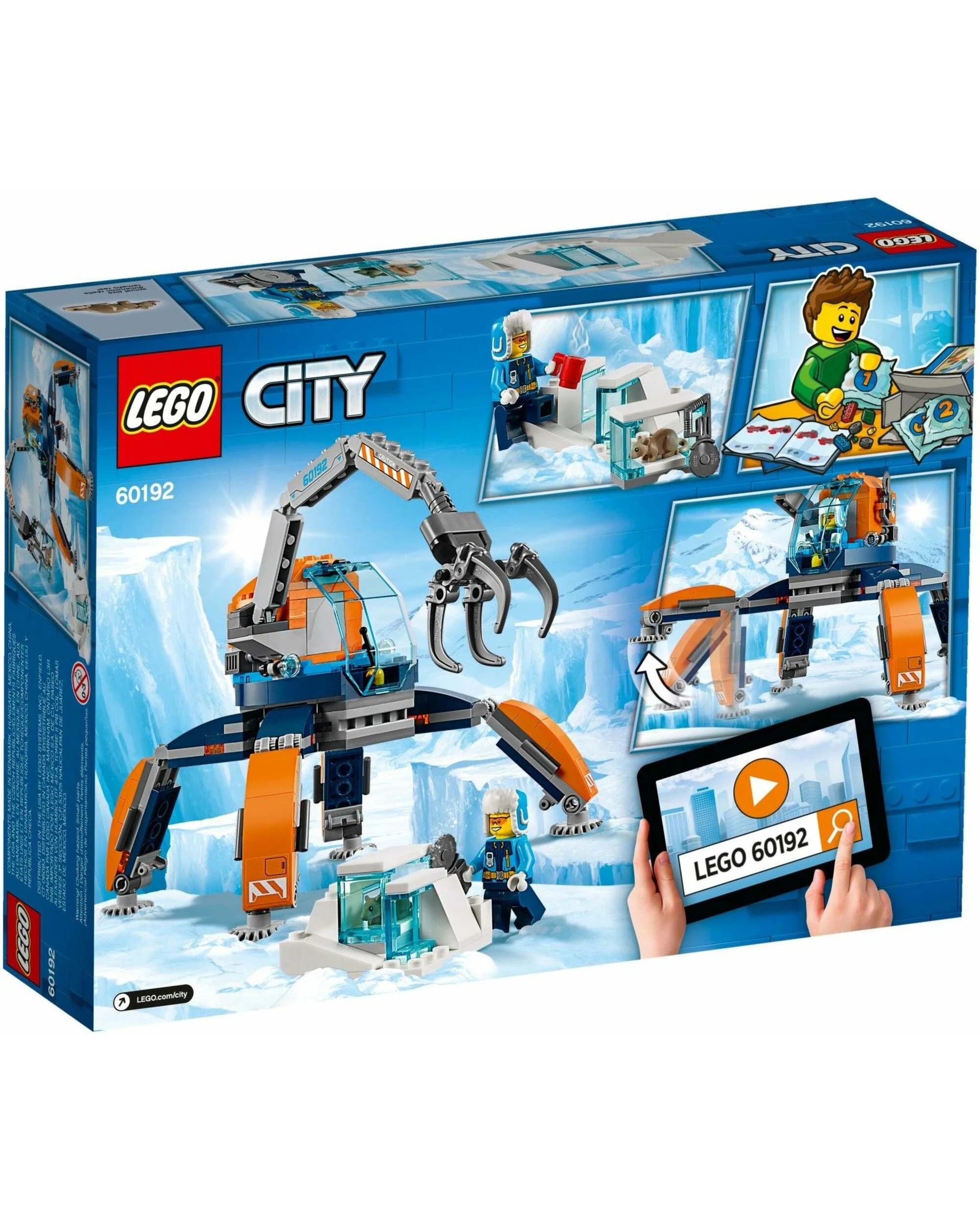 LEGO 60192 Arctic Ice Crawler - Expedition Set with Minifigure - Kmart