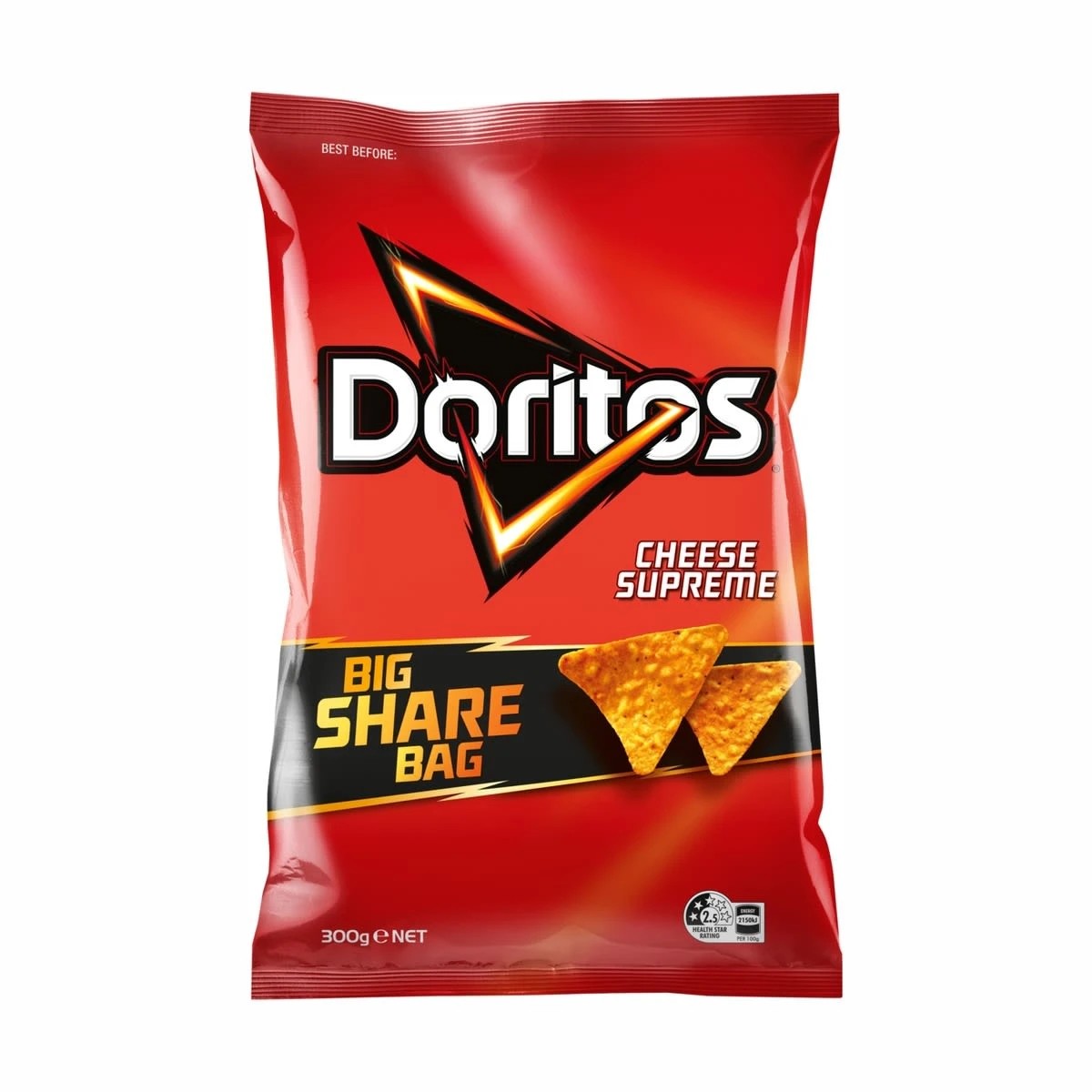 Doritos Cheese Supreme Big Share Bag 300g - Kmart NZ