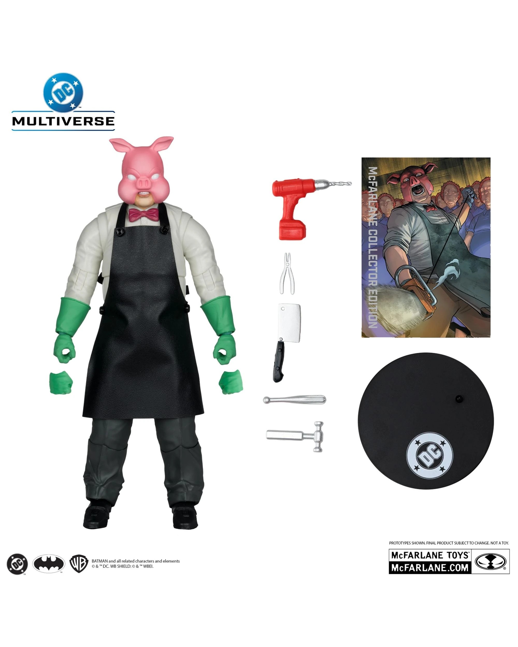 DC Multiverse Professor Pyg Batman McFarlane Collector Edition #52 7 ...