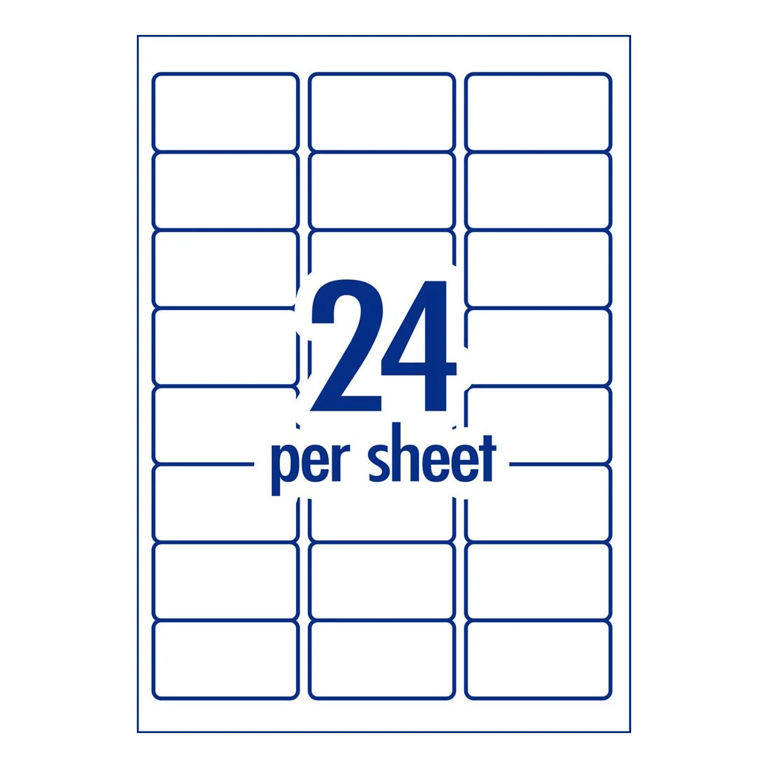 Avery Premium Whte Address Labels AveryEco 24UP 100sh 64x34mm - Kmart