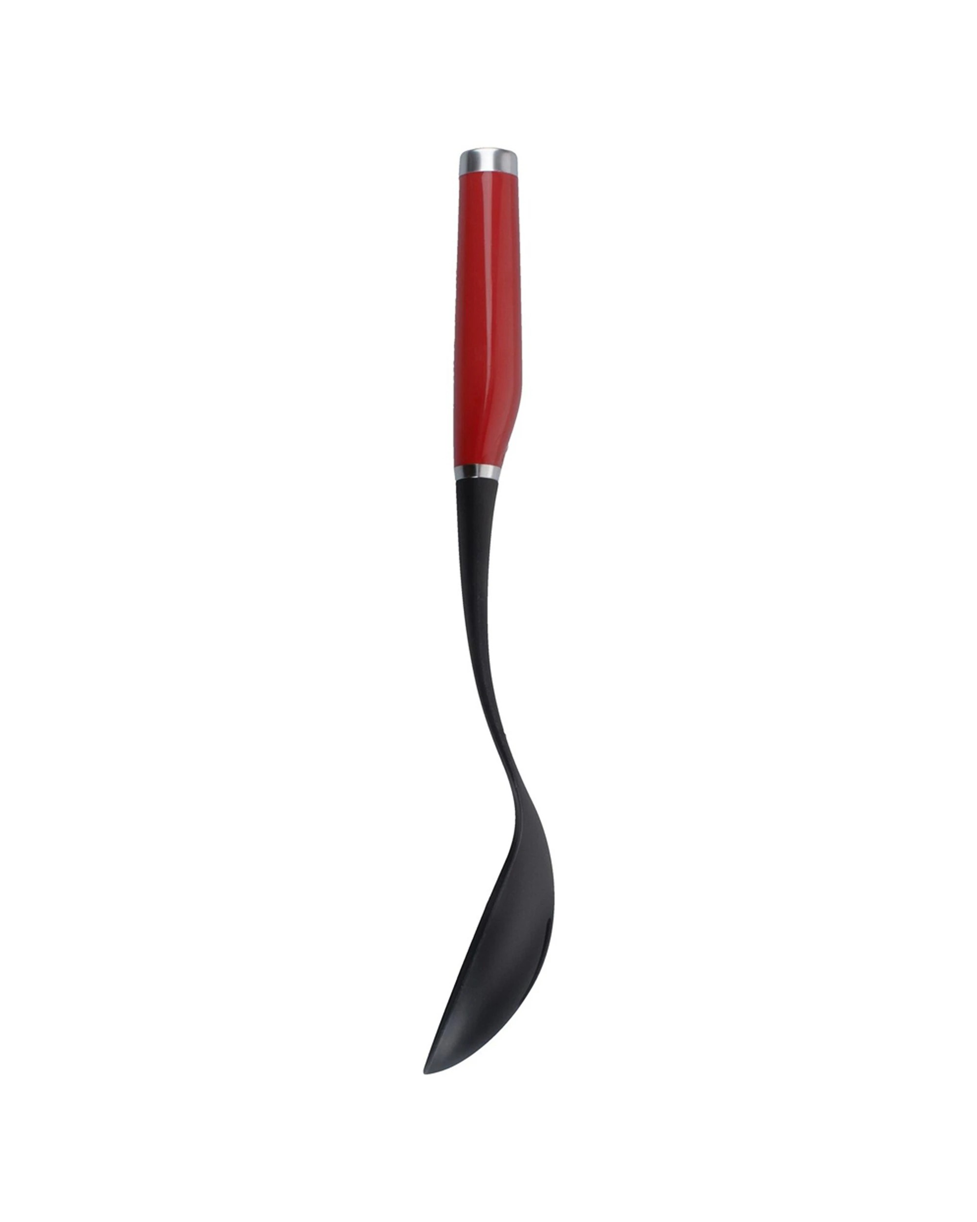 KitchenAid 3PK Slotted Cooking Spoon 34cm Heat Resistant Nylon - Red ...