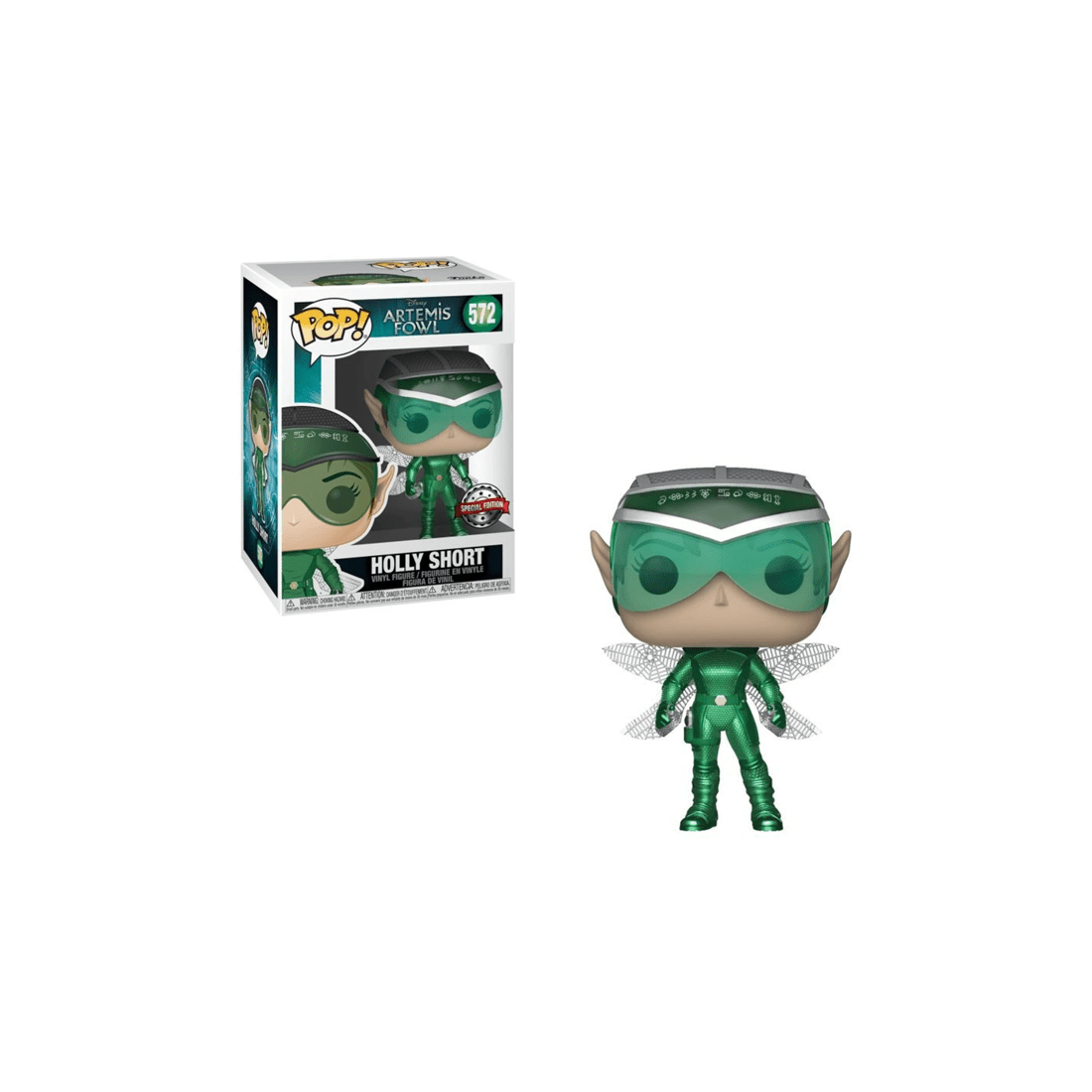 Pop Artemis Fowl - Holly Short - Vinyl Action Figure 10cm Collectible ...