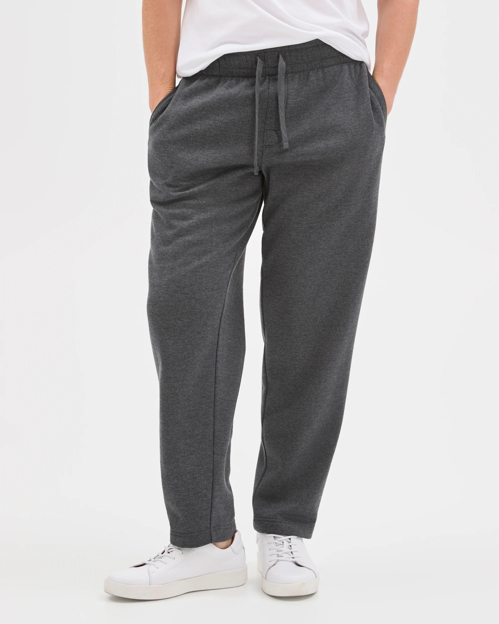 Target Man Australian Cotton Blend Uncuffed Trackpants - Kmart