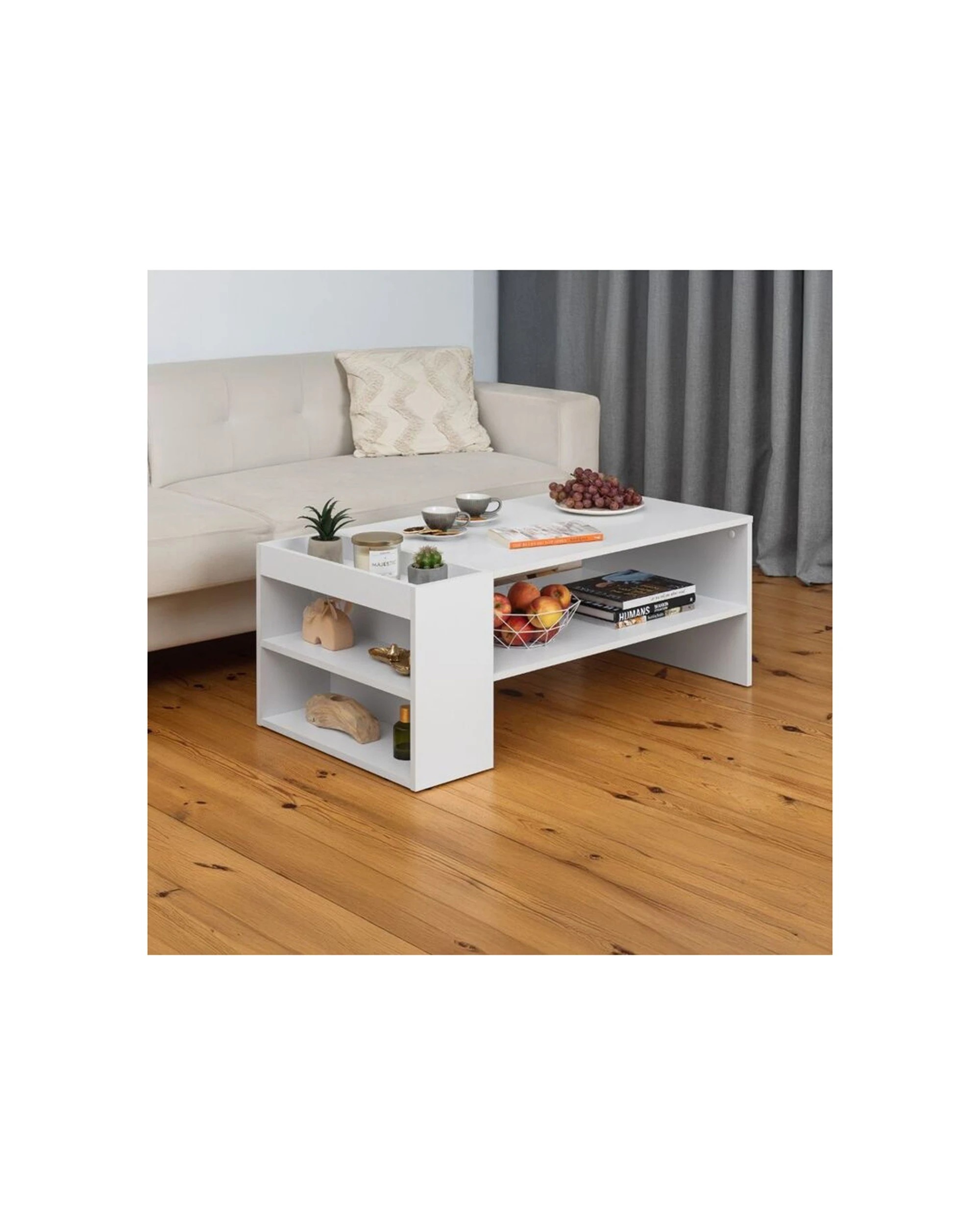 European Cabinetry Vienna Decorative Furniture Coffee Table - White - Kmart