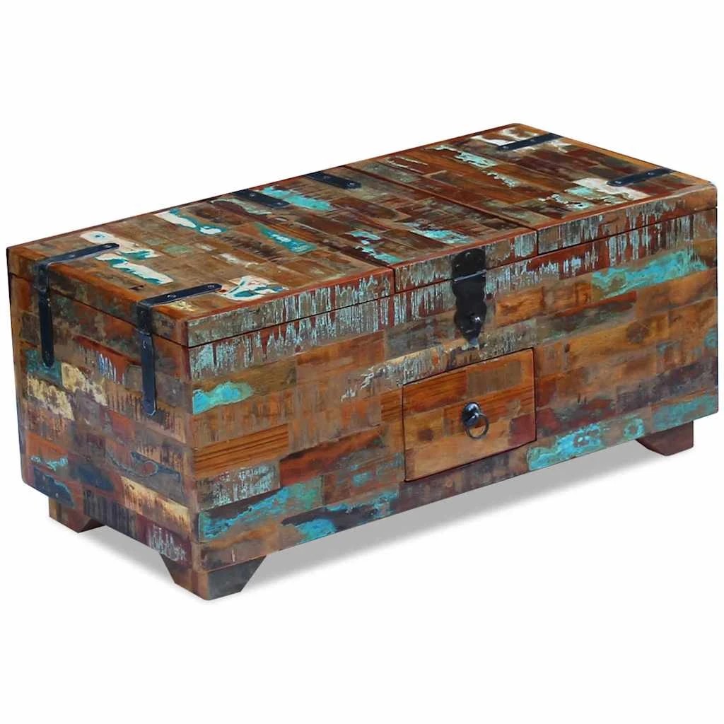 vidaXL Coffee Table Wood - Brown - Kmart