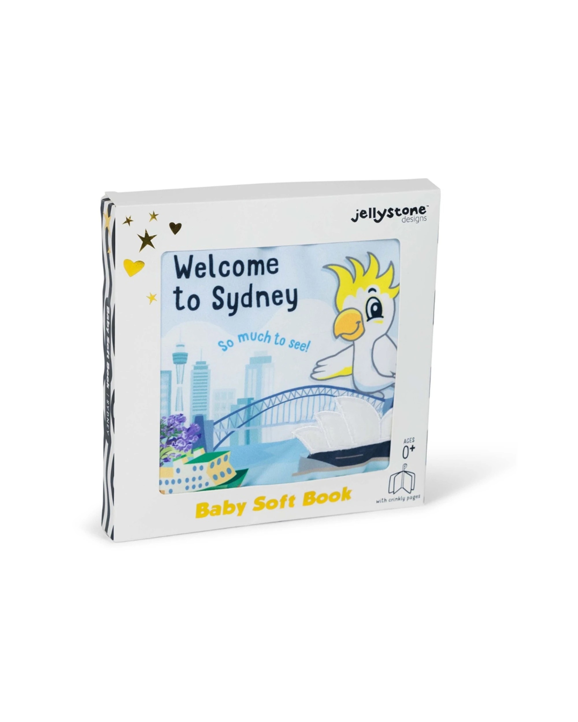 Jellystone Designs Baby Soft Book Sensory Early Learning Toy Sydney ...