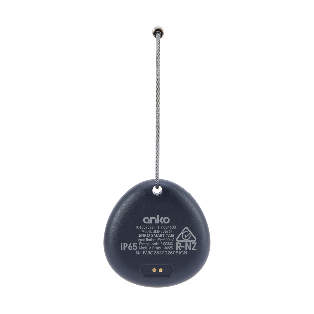 Smart Tag Type-C - Black - Kmart