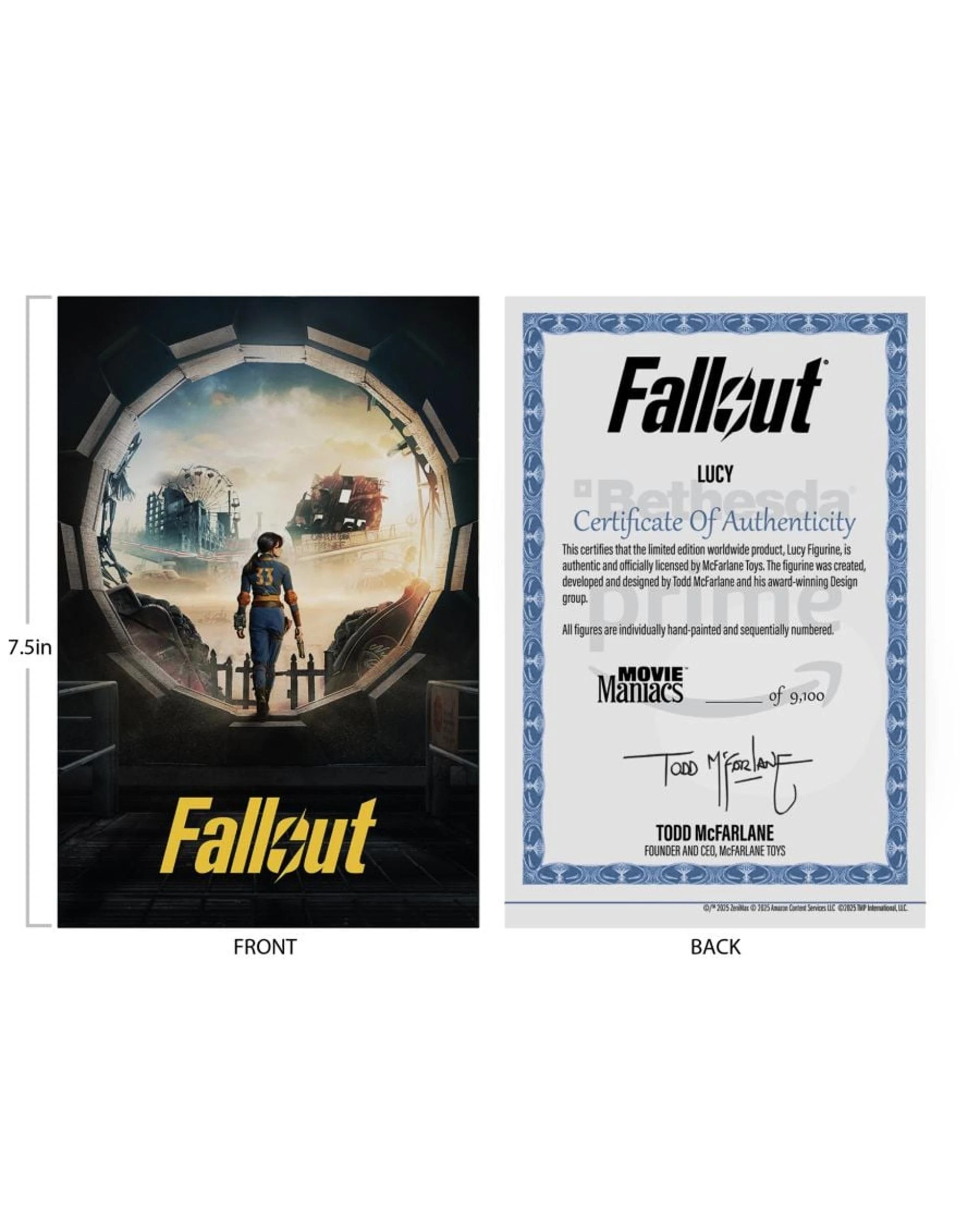 Movie Manics Fallout TV Season 2 Lucy 6 inch Posed Figure - Kmart