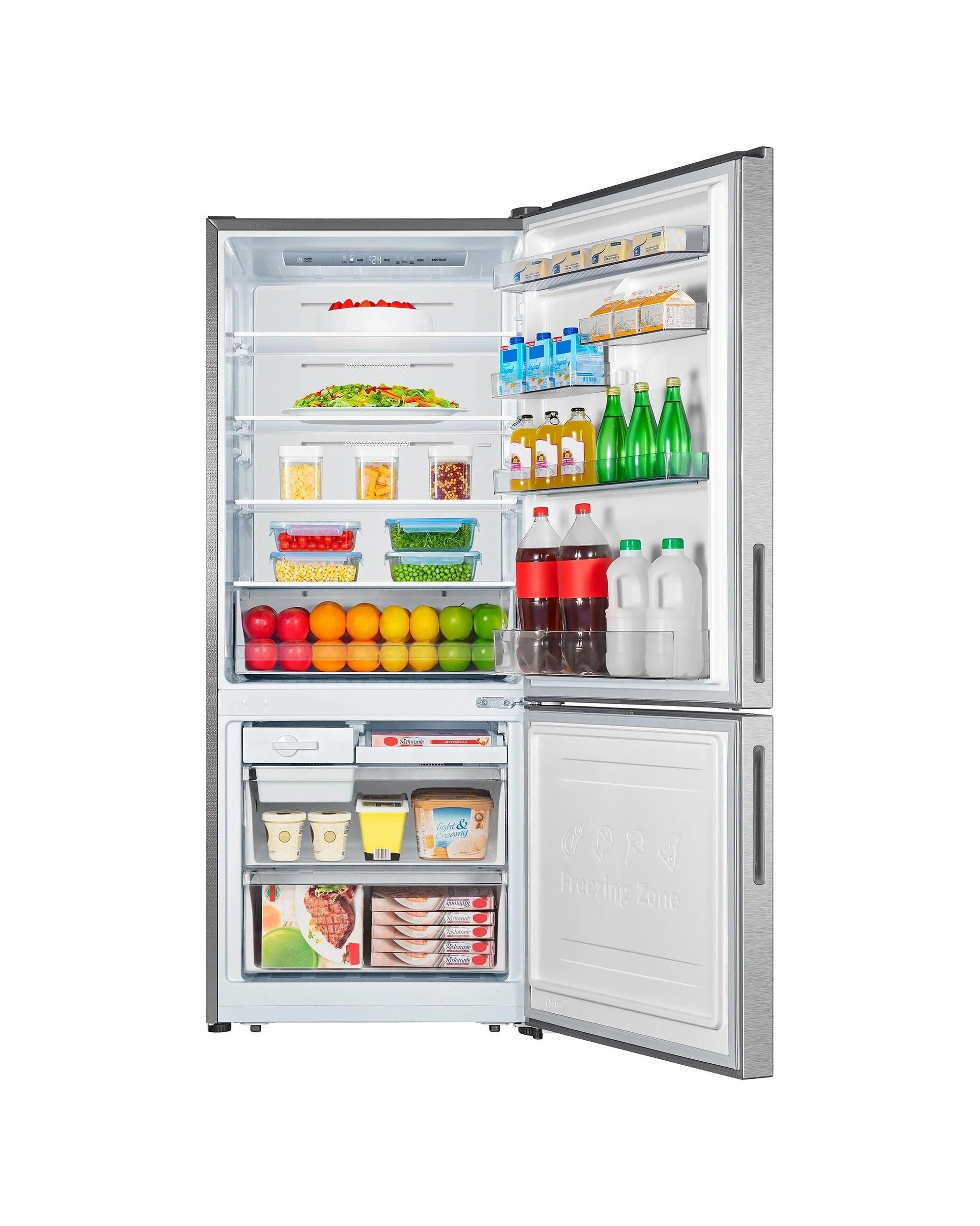 Hisense HRBM418S 417L PureFlat Bottom Mount Fridge - Kmart