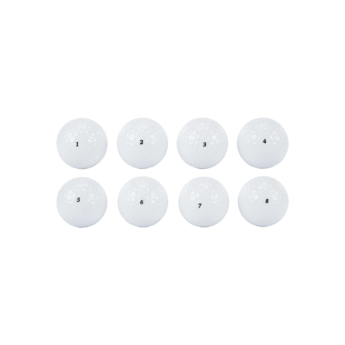 8 Pack Golf Balls - Kmart