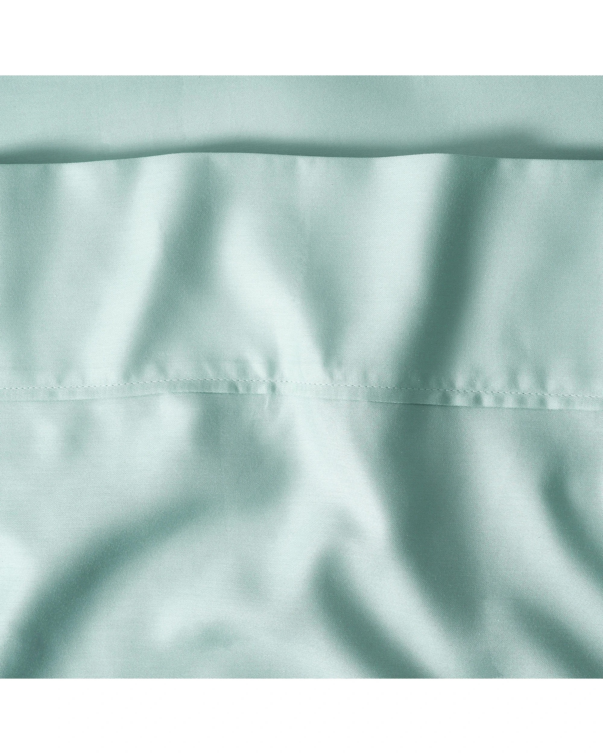 Sheraton Luxury Maison 1000TC Cotton Rich Fitted Sheet Set Aqua Foam ...