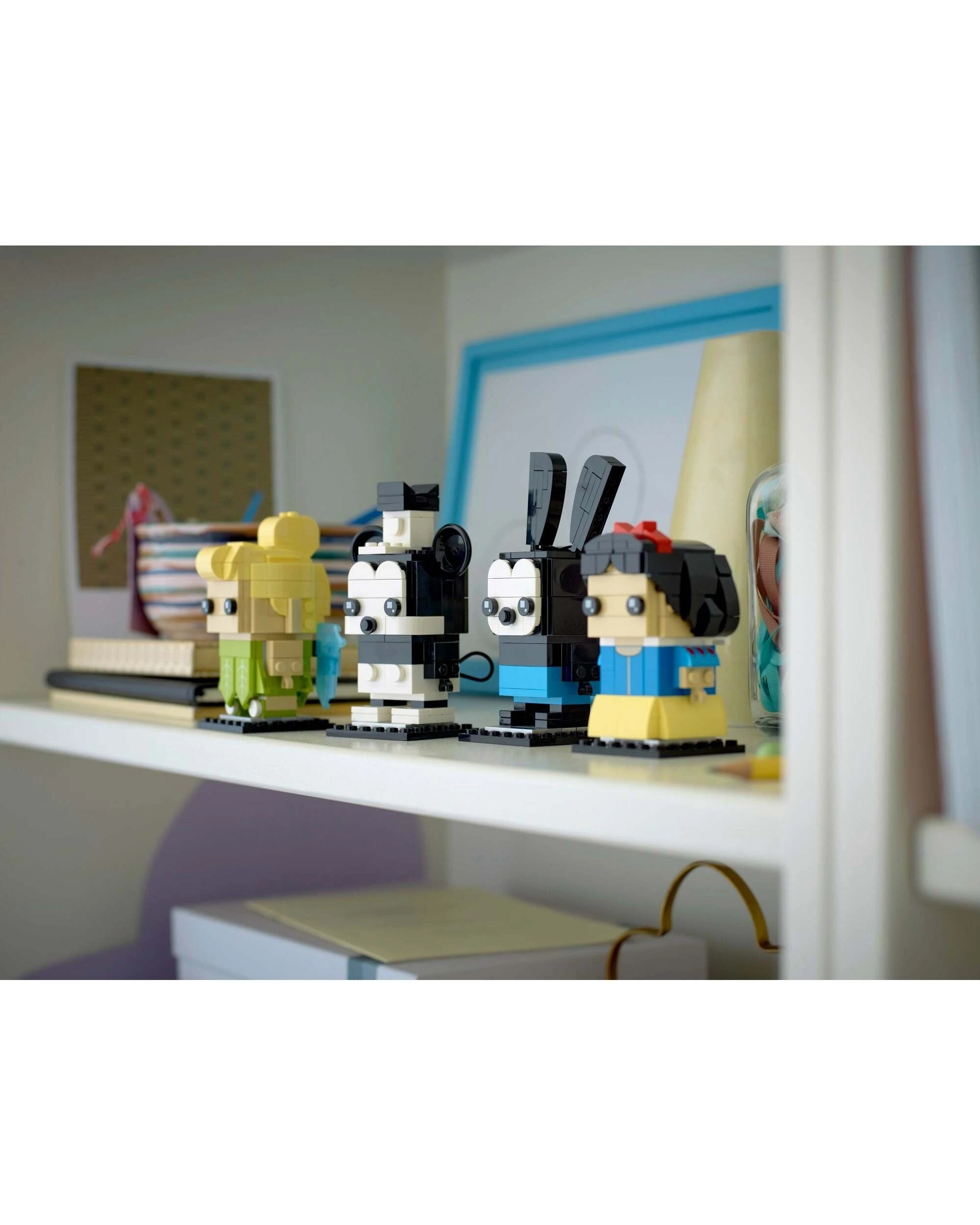 Lego BRICKHEADZ Disney Oswald Mickey Snow White Tinkerbell (40622) - Kmart