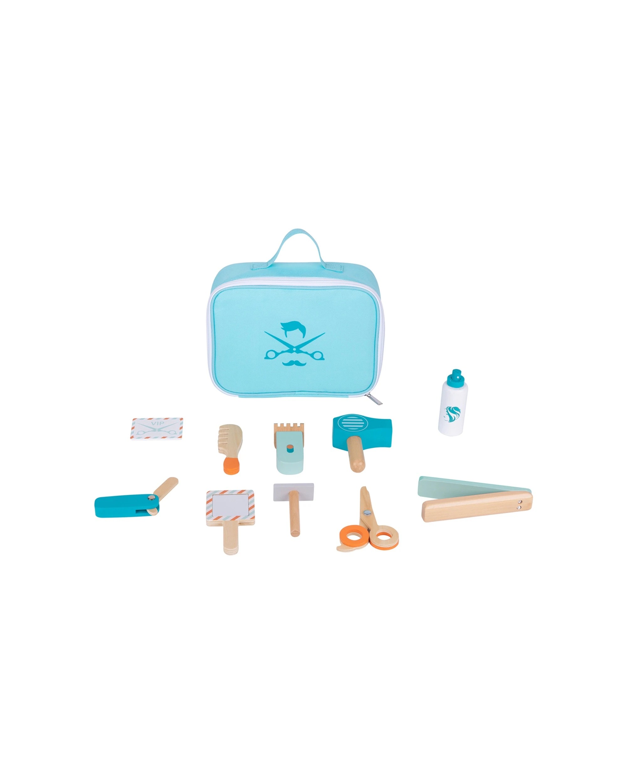Tooky Toy Little Hairdresser Set Pretend Play Themed Carry Bag For Kids ...