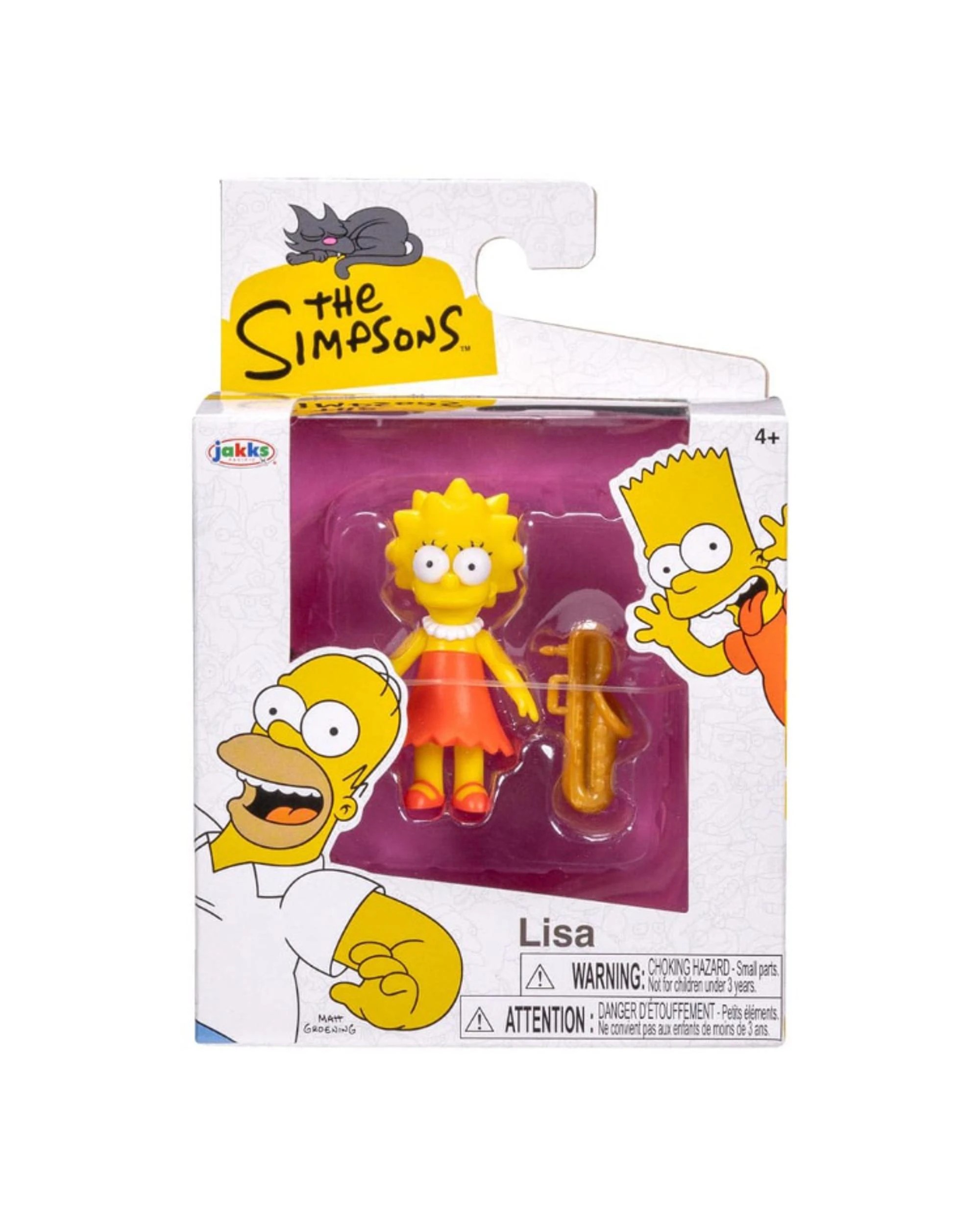 The Simpsons Lisa Simpson Wave 1 2.5 Inch Scaled Figure - Kmart