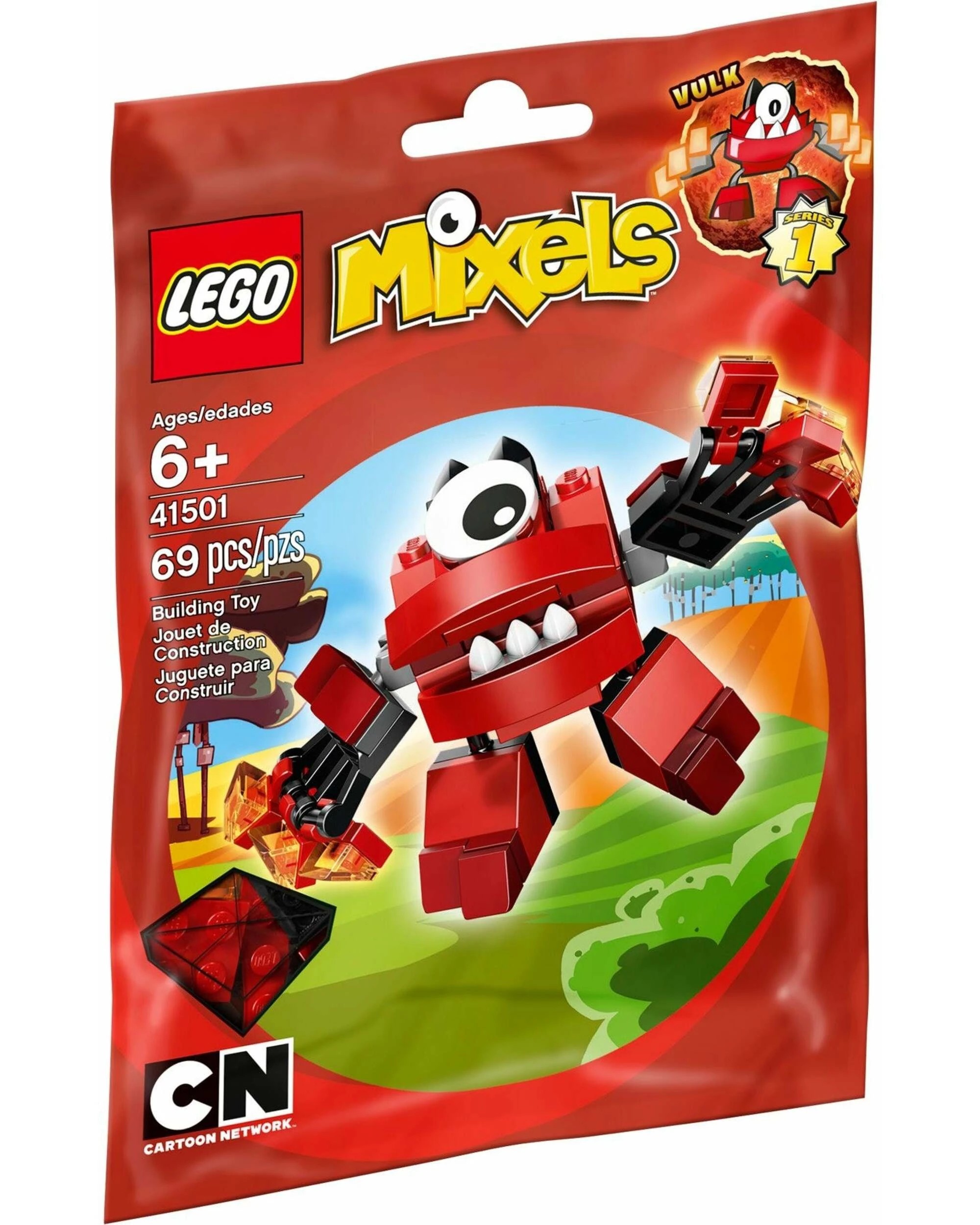 LEGO 41501 Vulk - Infernite Mixel with Fiery Hands - Kmart
