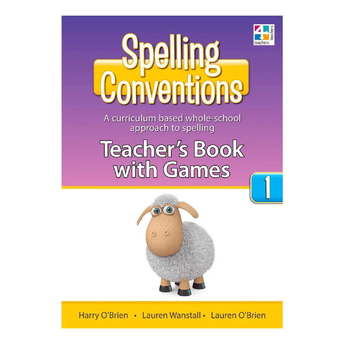 Spelling Conventions Teacher Book 1 - Kmart