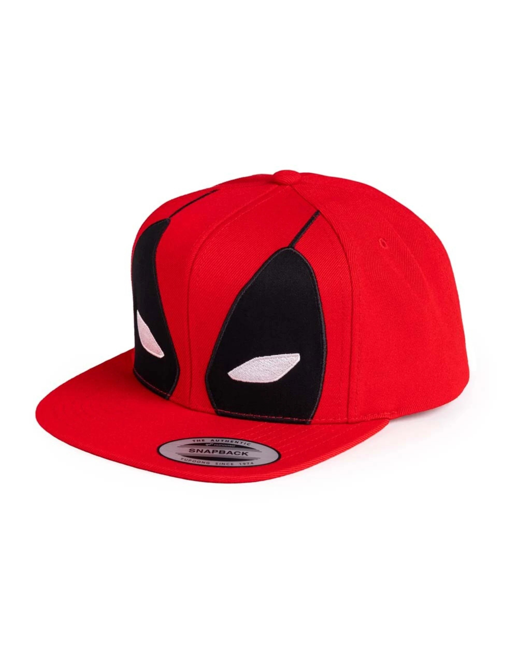 Marvel - Deadpool Flat Classic Cap By Flexfit Yupoong - Red - Kmart
