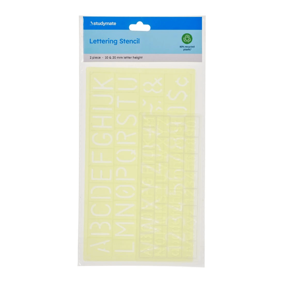 Studymate 10/20mm Lettering Stencil - Kmart