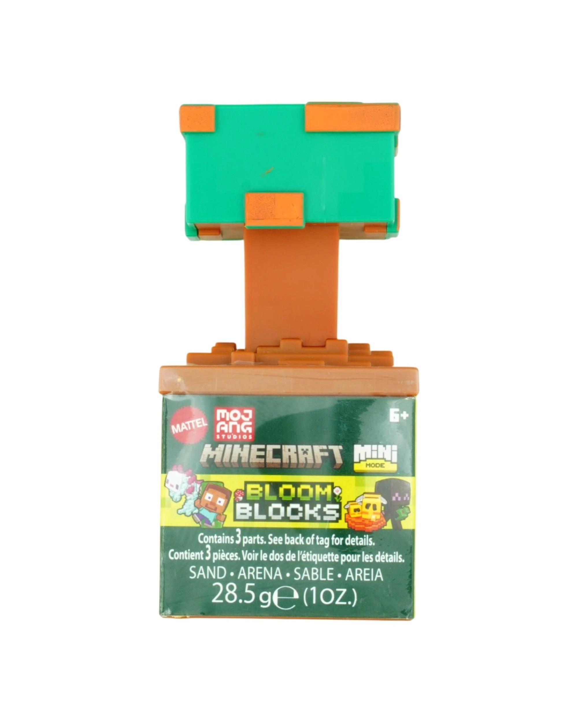 Minecraft Mini Mode Bloom Blocks Capsule - Warped Fungus - Kmart