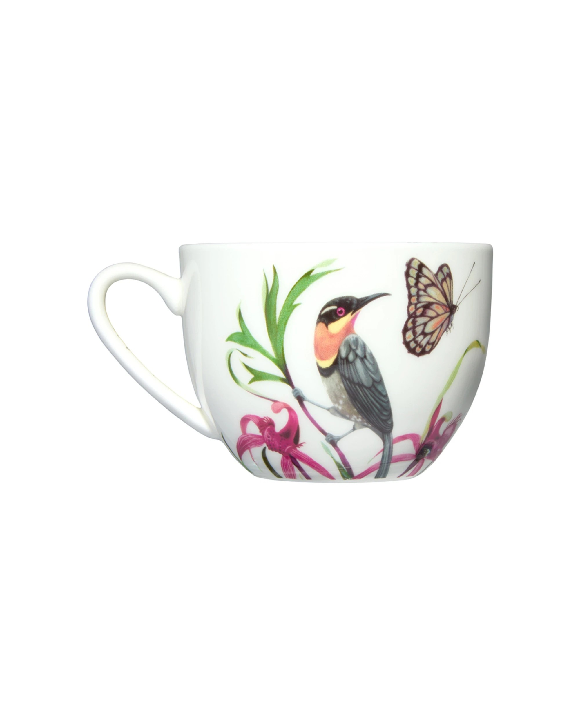 Maxwell & Williams Eloise Short Lyric Cup & Saucer Set 240ml Spinebill ...