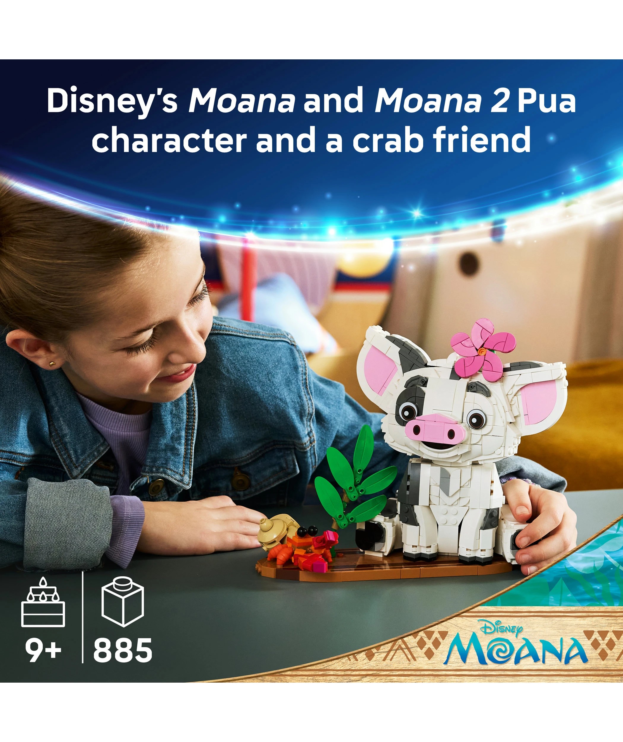 LEGO Disney Princess Pua 43292 - Kmart