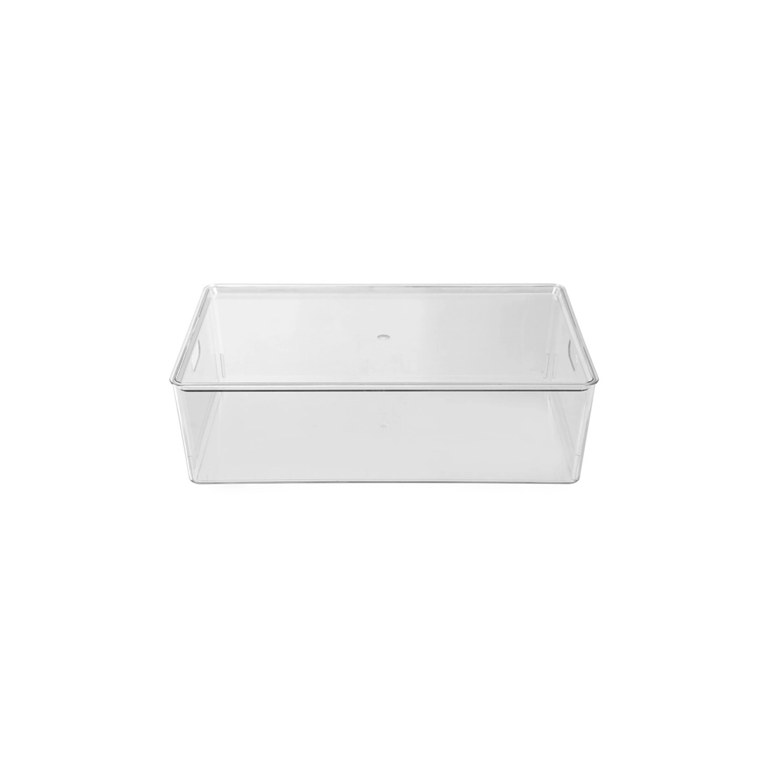 Boxsweden Crystal Tidy Box Container W Lid 24L 54cm 2PK Lidded Storage ...