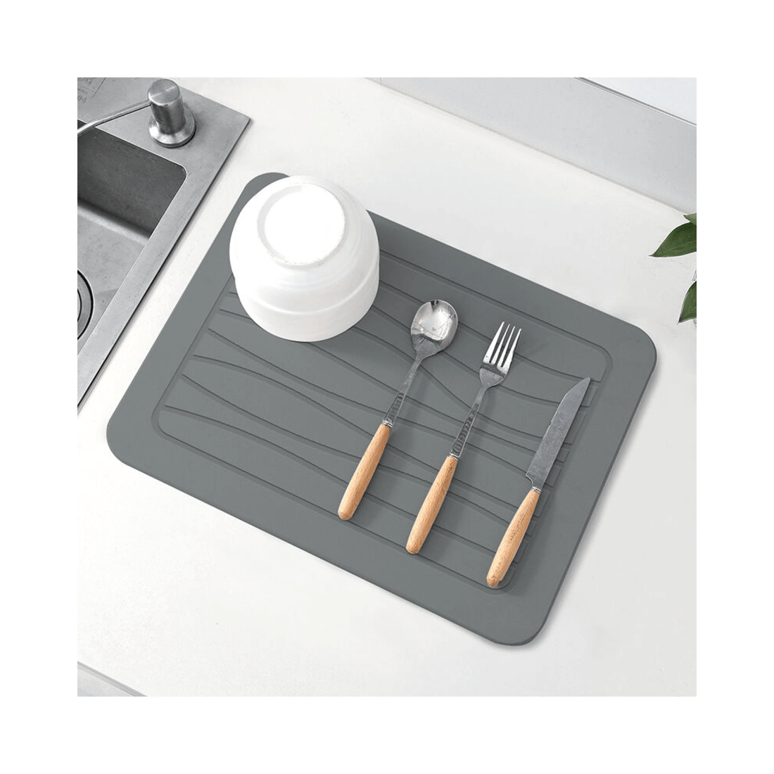 BR Home Diatomite Kitchen Dish Drying Mat - Kmart