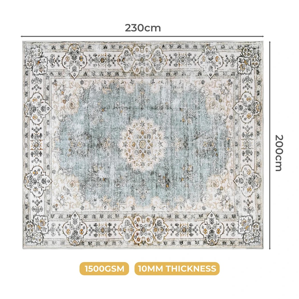 Marlow Machine Washable Floor Rug Vintage - Kmart