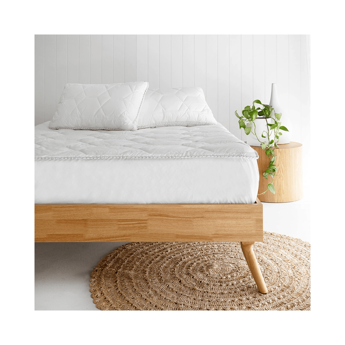 Sonar Bedding Thermal Balancing Mattress Topper with Outlast Fibre ...