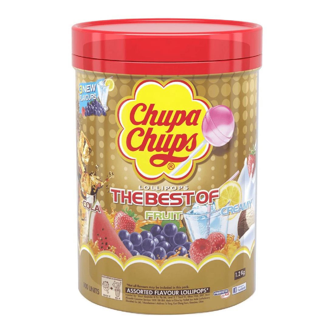 Chupa Chups 100 Pack - Kmart