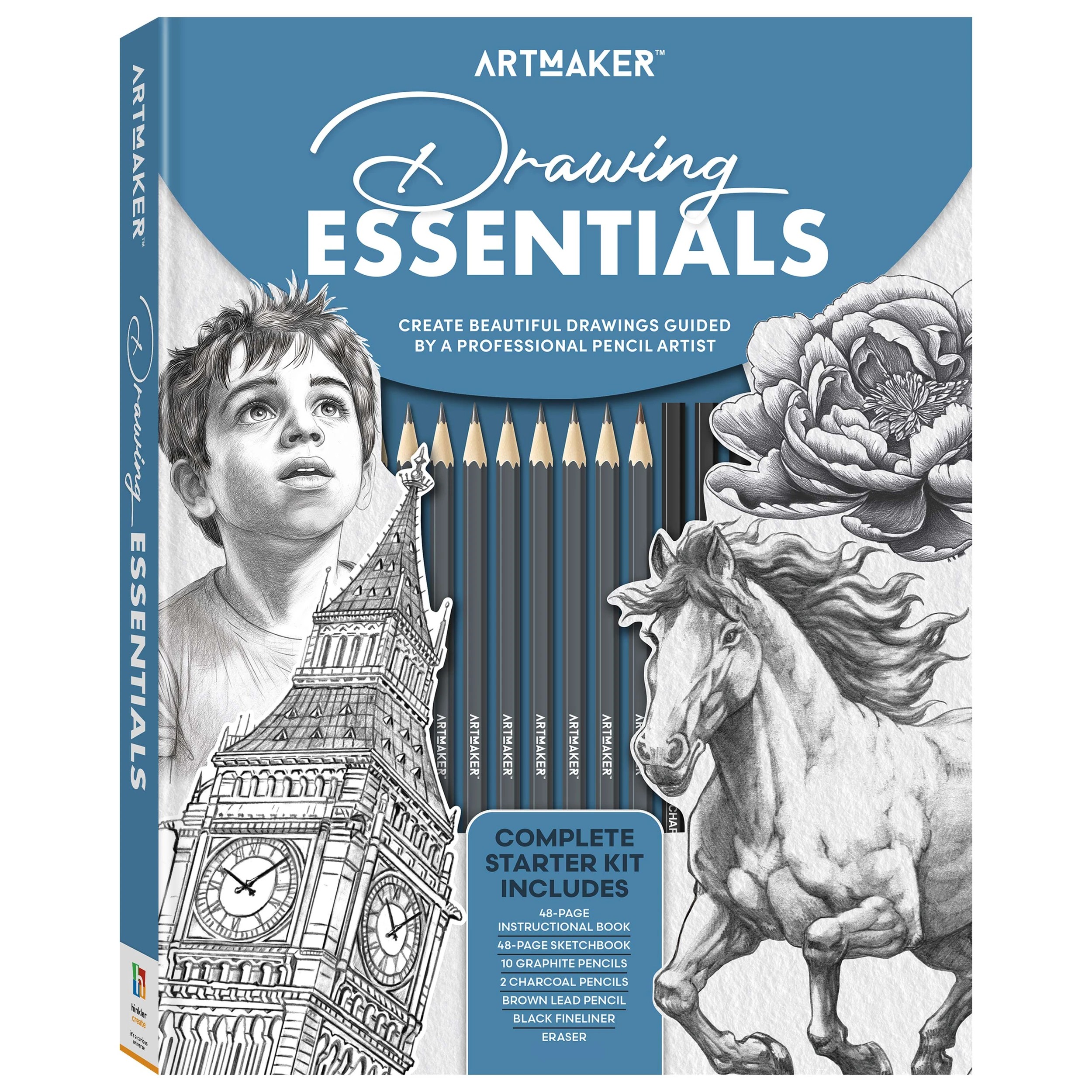 Art Maker Drawing Essentials - Book - Kmart