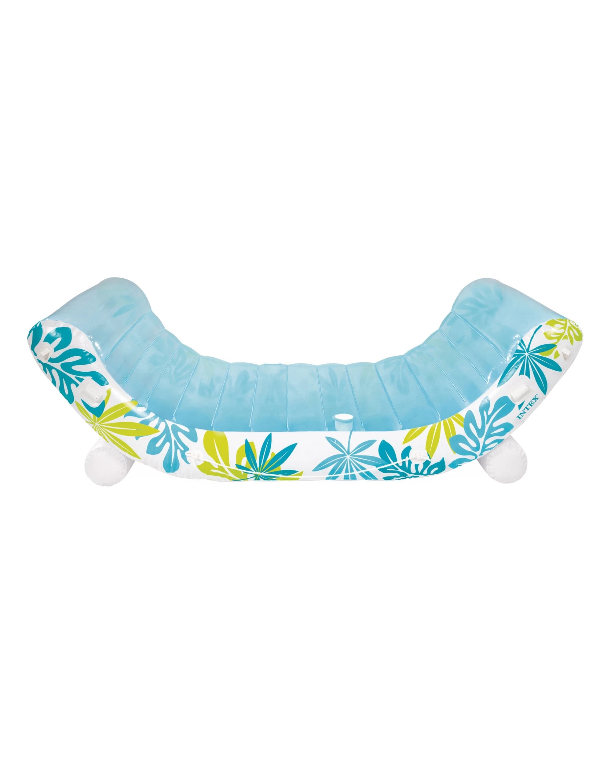Intex Canopy Pool Lounge Float Tropical Sunshade - Blue - Kmart