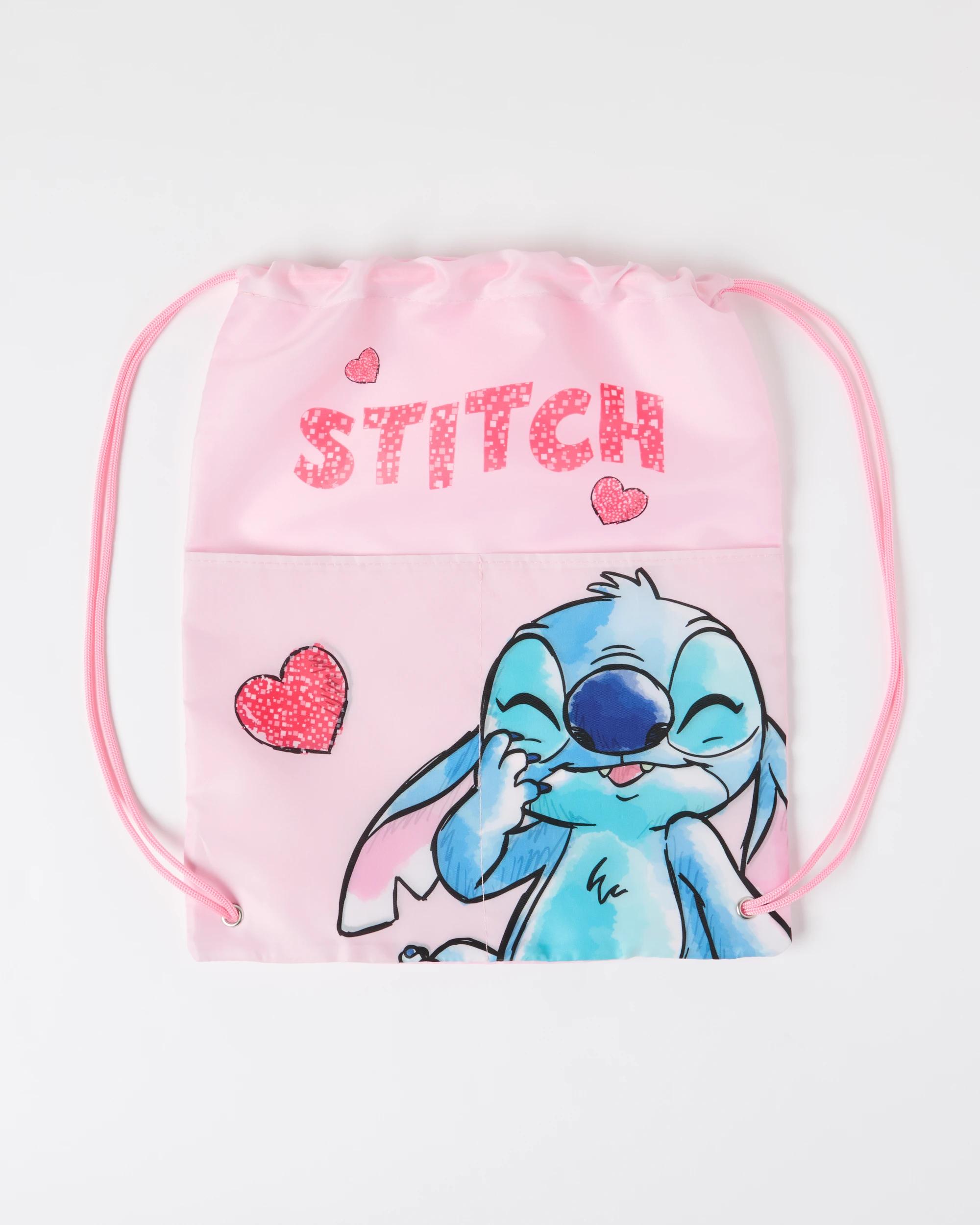 Disney Stitch License Drawstring Bag - Kmart
