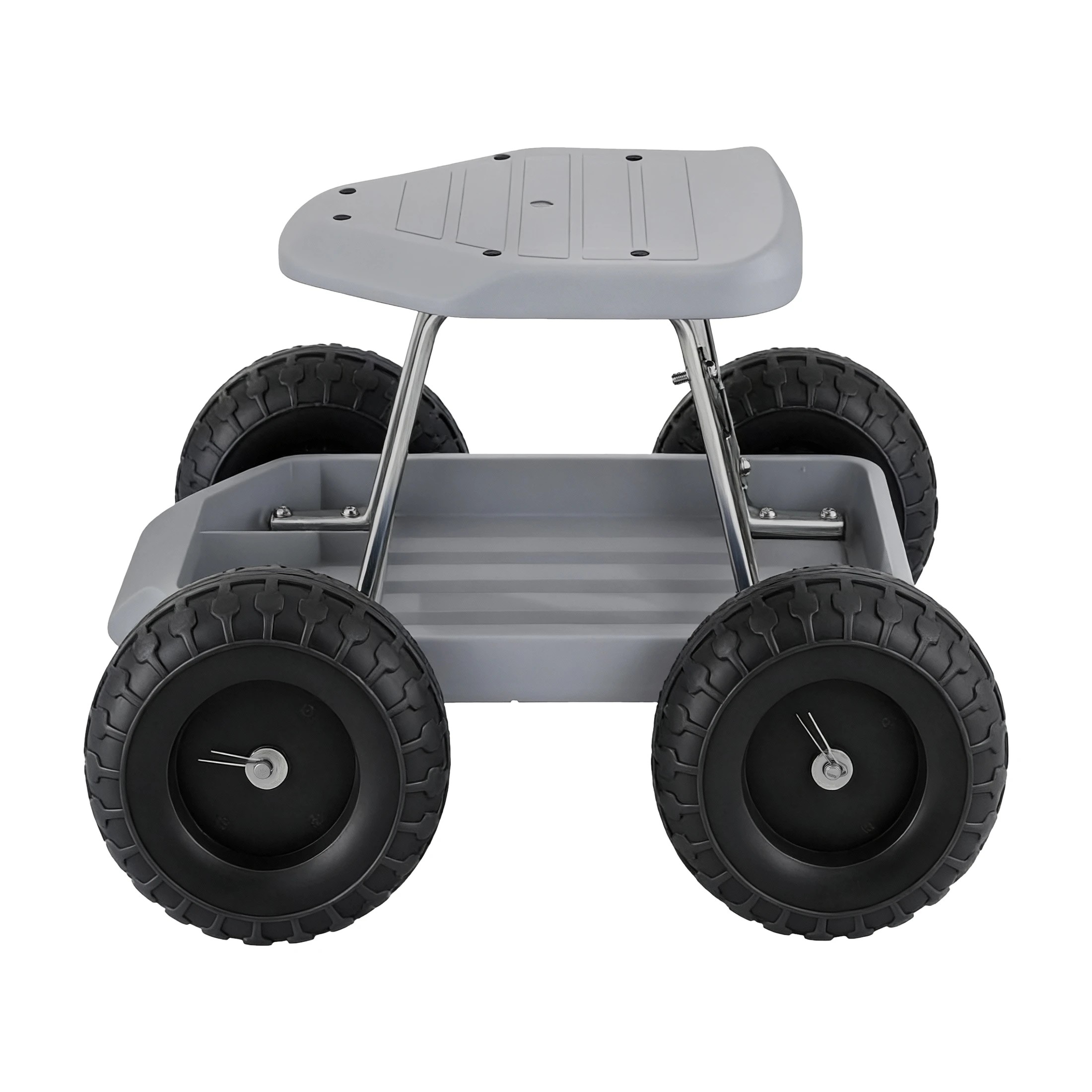 Gardeon Garden Cart Seat with Wheels Rolling Work Stool with Tool ...