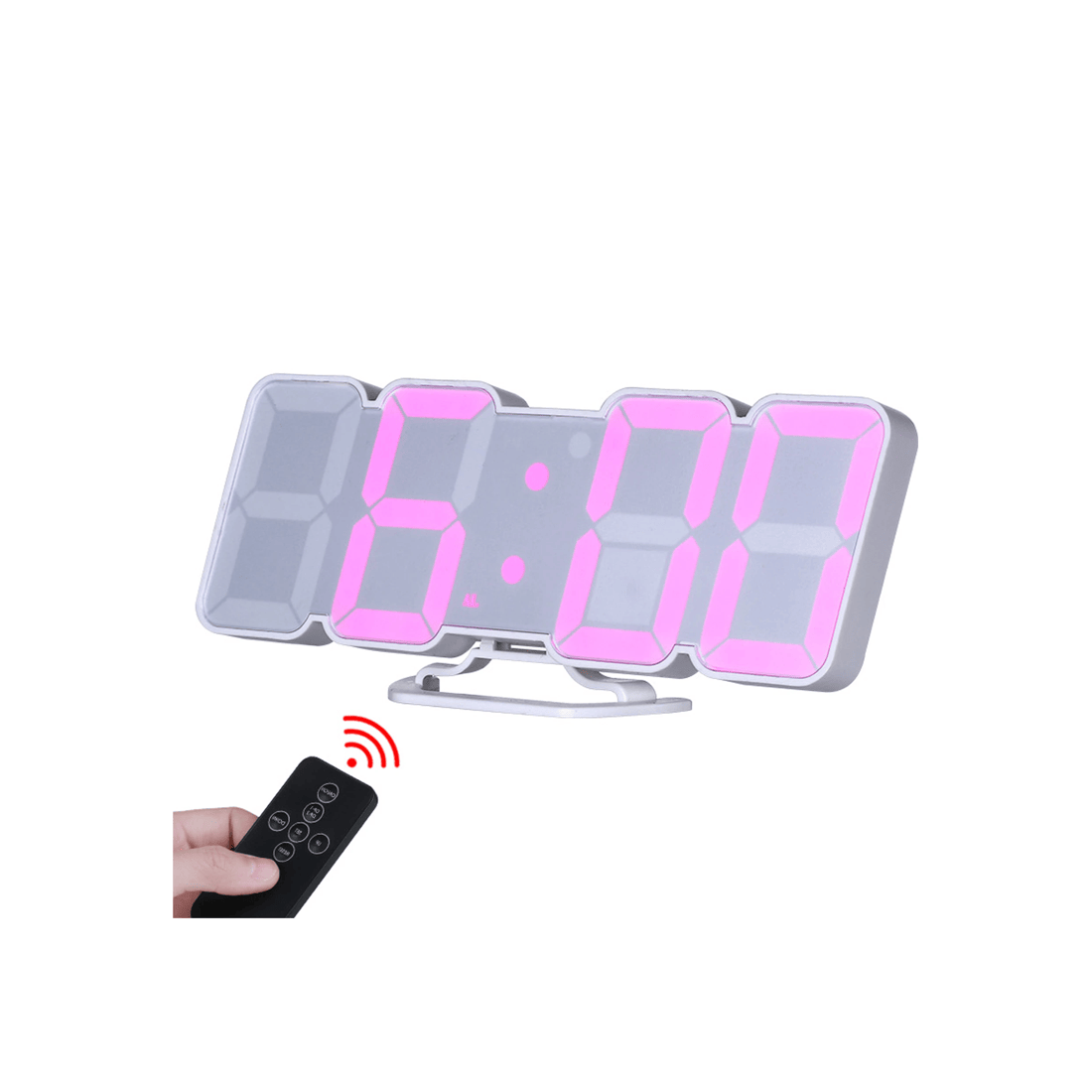 TODO LED Digital Alarm Clock 115 Colour Display USB Power Countdown ...