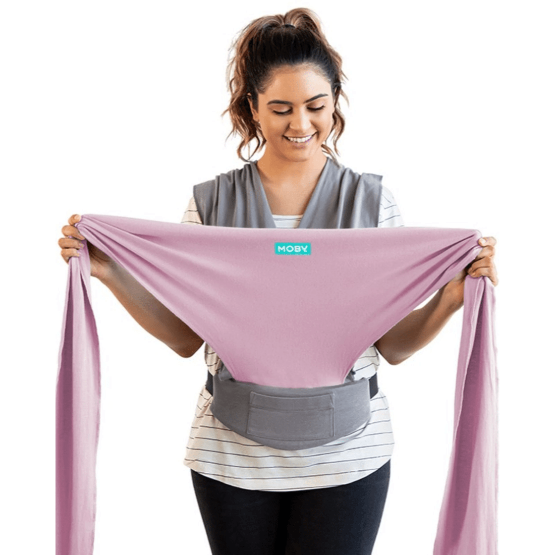 Moby Easy Wrap- Dusty Rose - Kmart