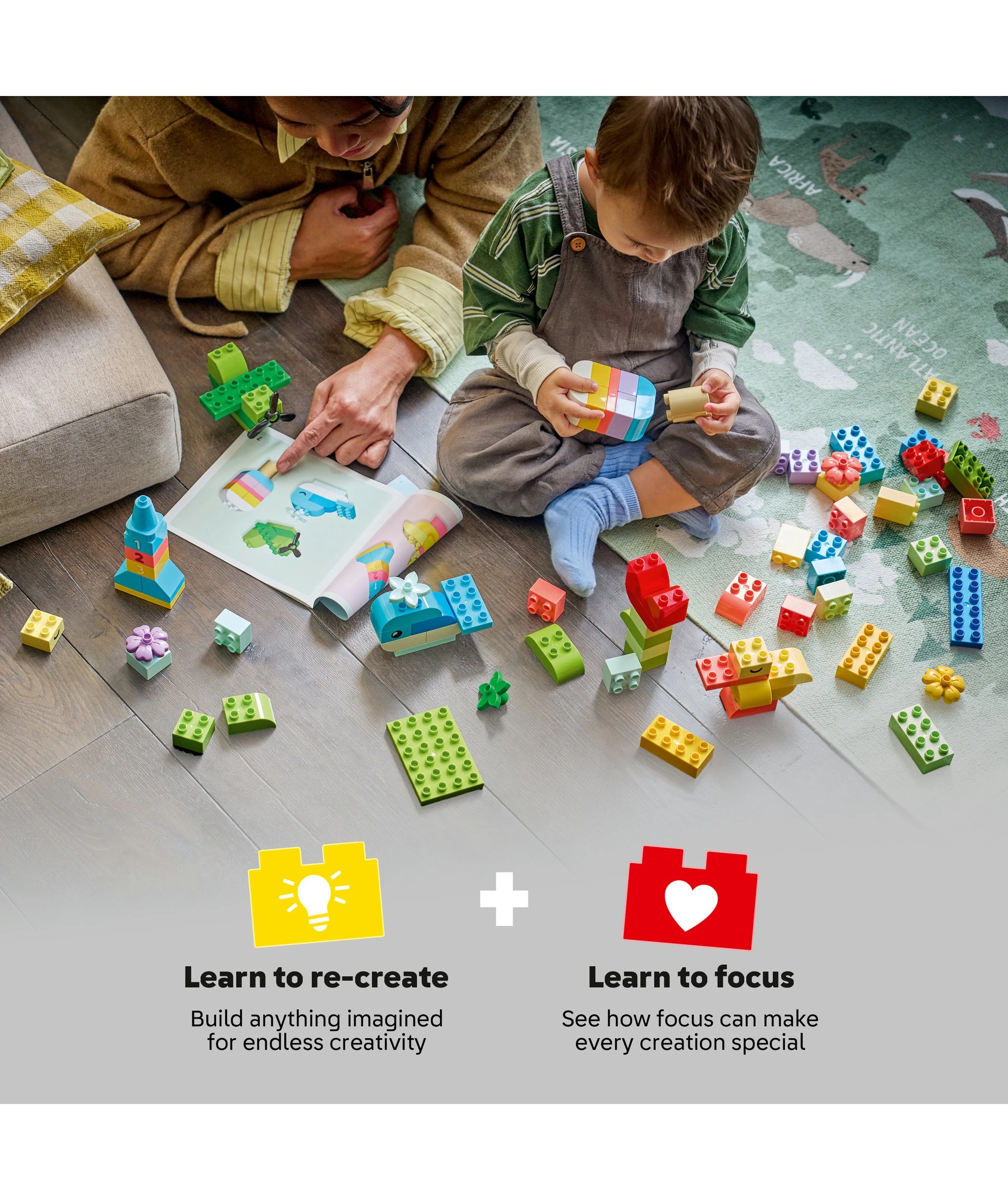 LEGO DUPLO Classic Colourful Creative Box 10479 - Kmart