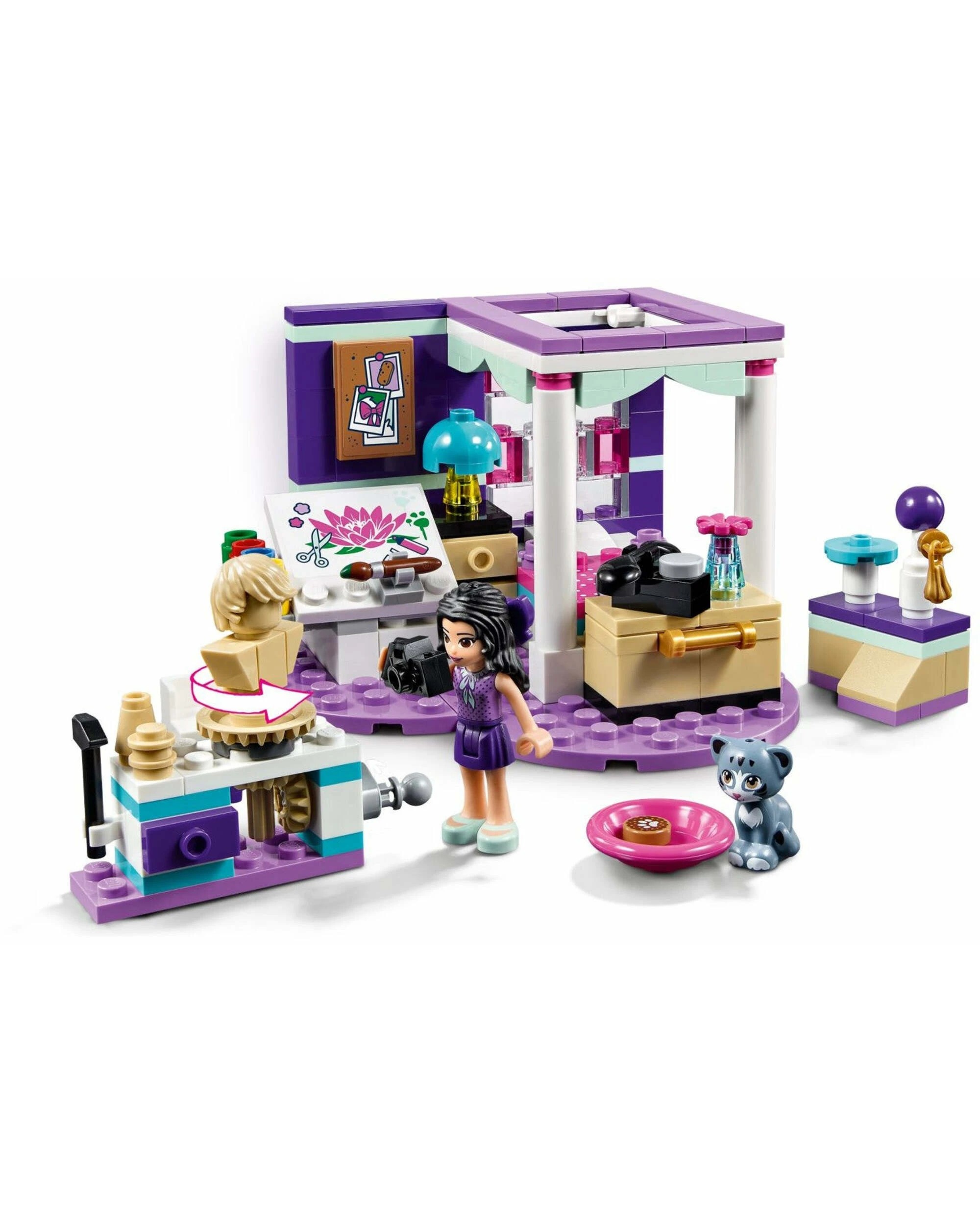 LEGO 41342 Emma's Deluxe Bedroom - Art Studio Playset - Kmart