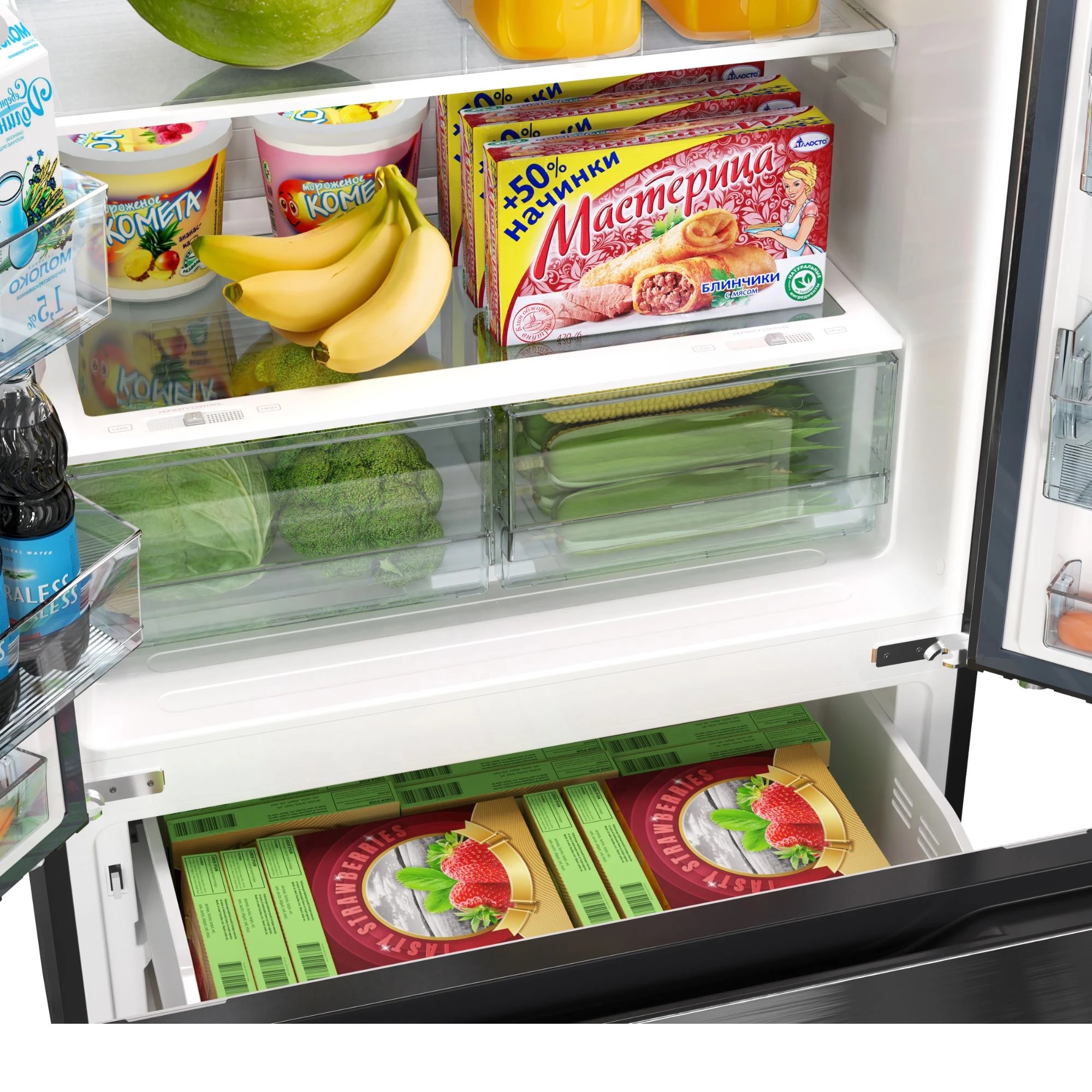 Kenmore 508L Counter-Depth French Door Refrigerator, Stainless Steel ...