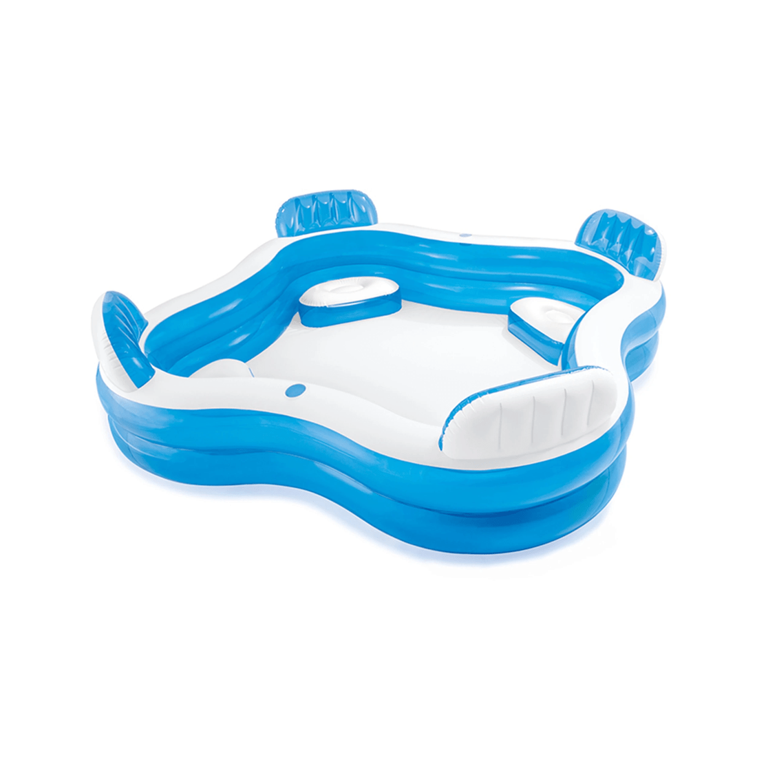 Intex Swim Centre Family Pool Lounge Inflatable Pool 90 Inch 4 Seats 2 ...