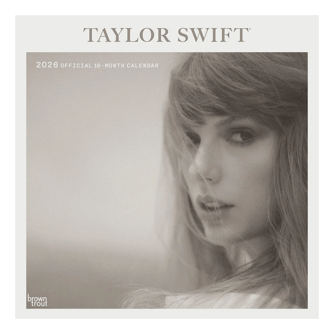 Brown Trout 2026 Taylor Swift Square Wall Calendar - Kmart